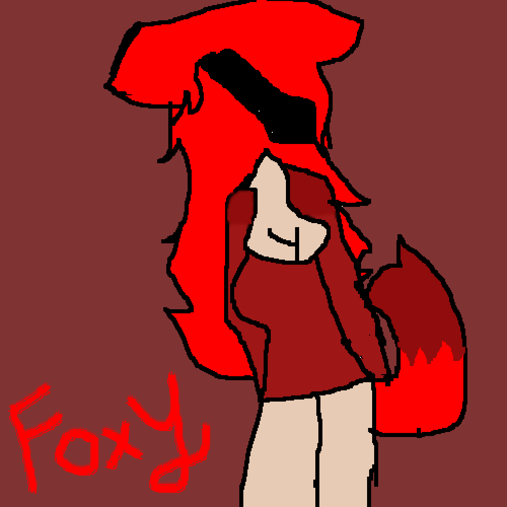 Pixilart - female foxy headless by cinnoffcial
