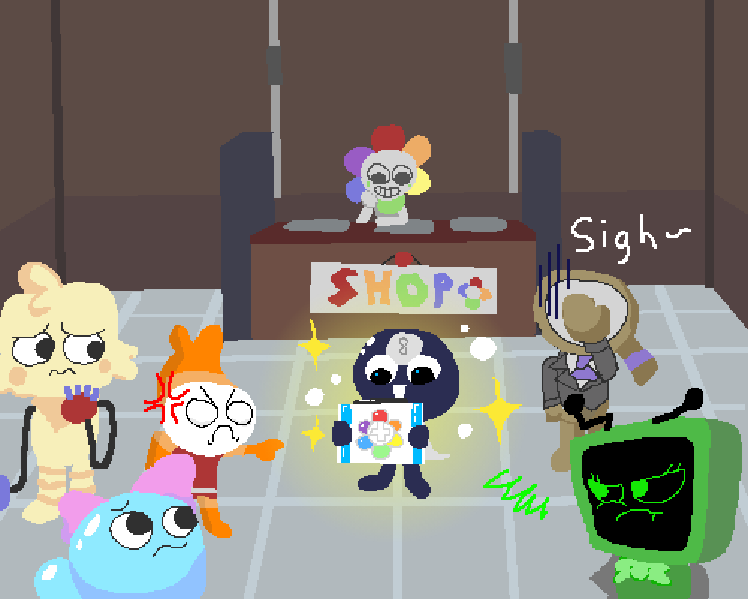 Pixilart - Dandy run! by Littleanimates