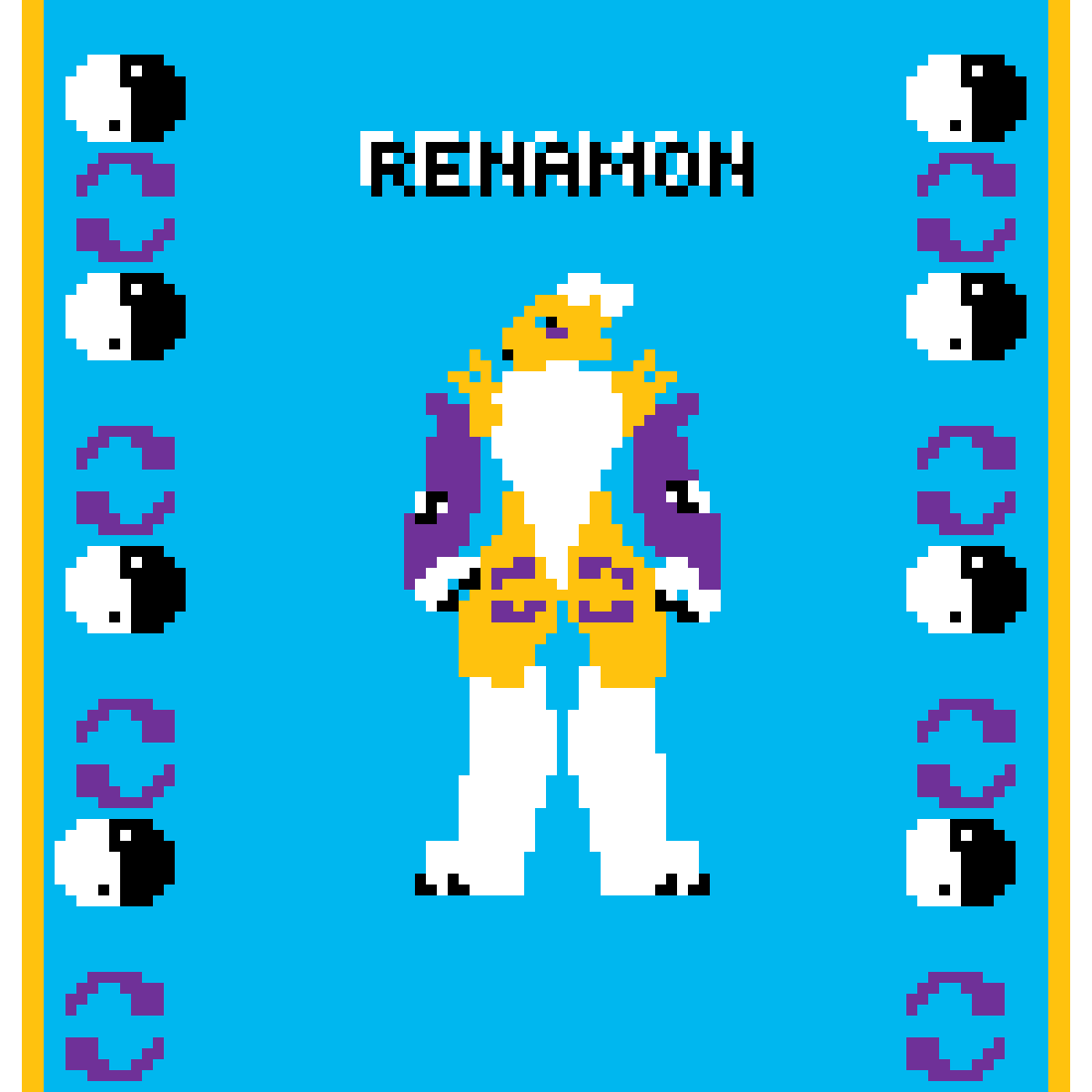 Pixilart - Renamon by CosmicWarrior