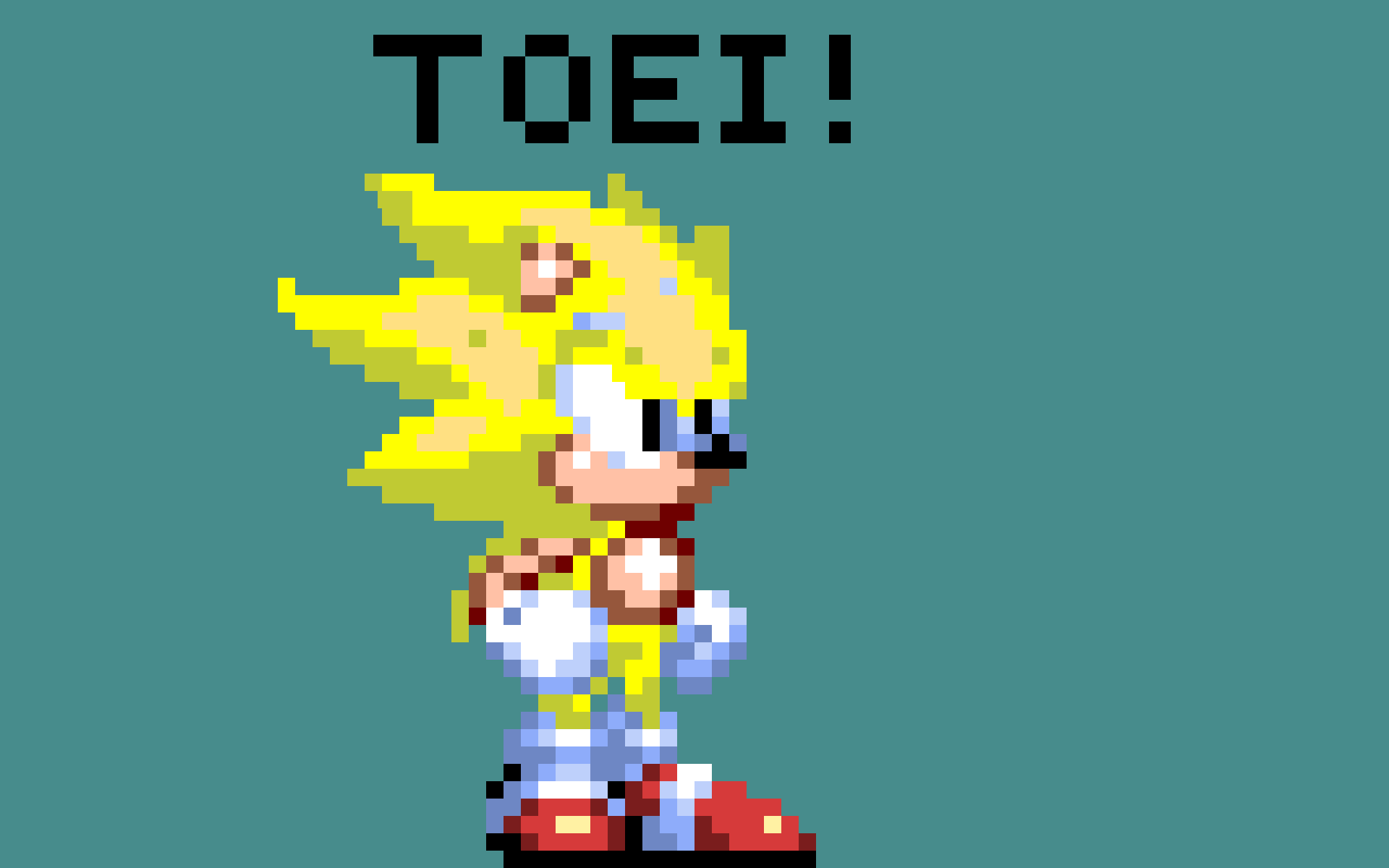 Toei Sonic Mania Wallpaper Sonic And Tails ~💙💛 By Waker608 On