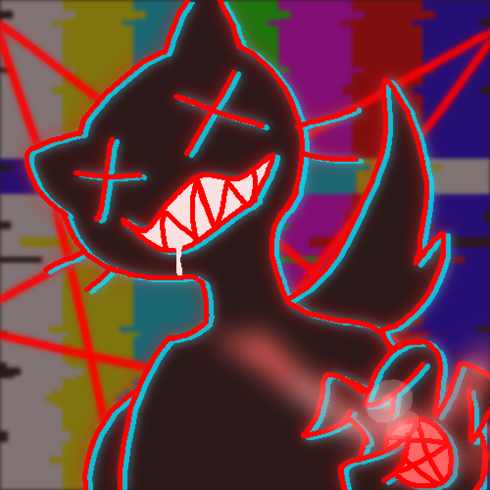Pixilart - Satanic CAT by Rufiales224