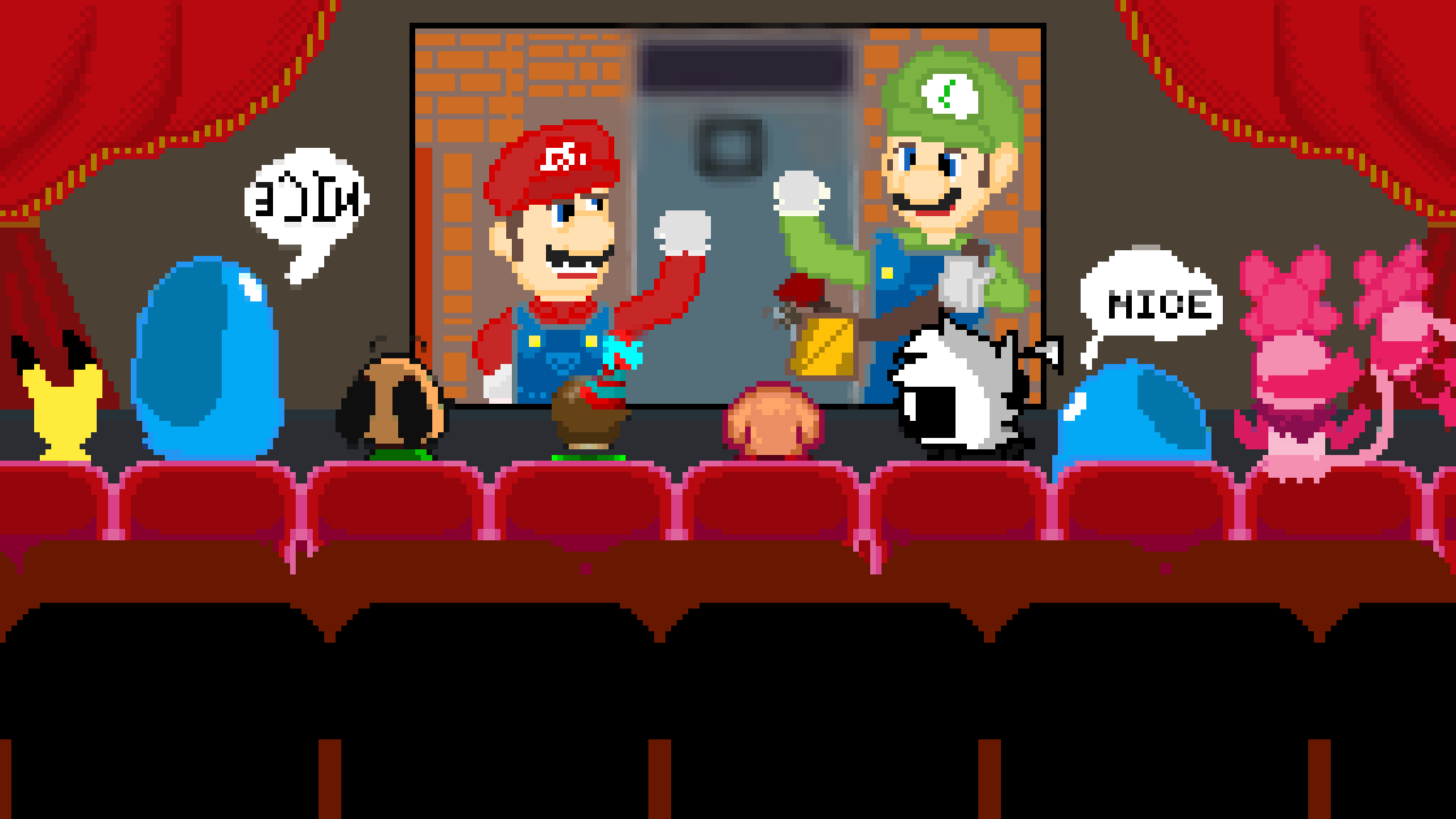 Pixilart - Super Mario Movie Collab by ElectricPkmnGuy