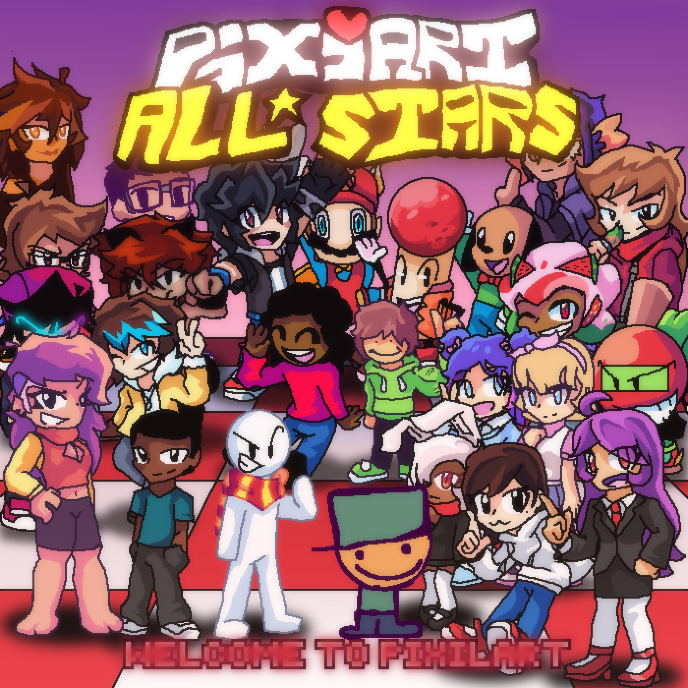 Pixilart - Pixilart All Stars by 8-bito-Declan