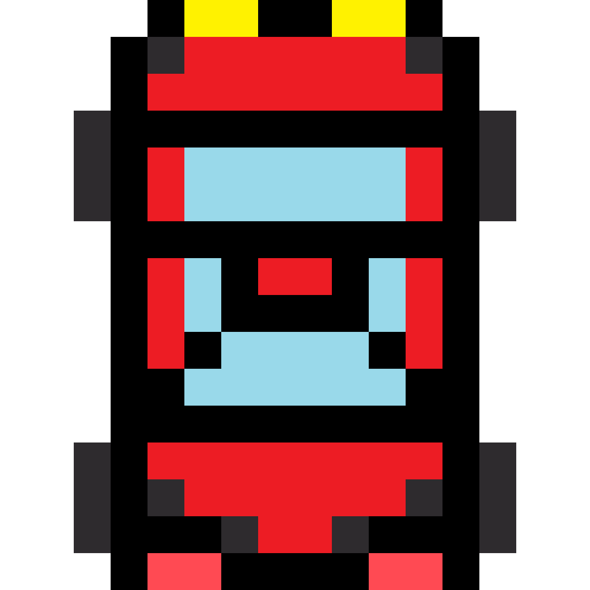 Pixilart - Simple Red Car by SrMoyano