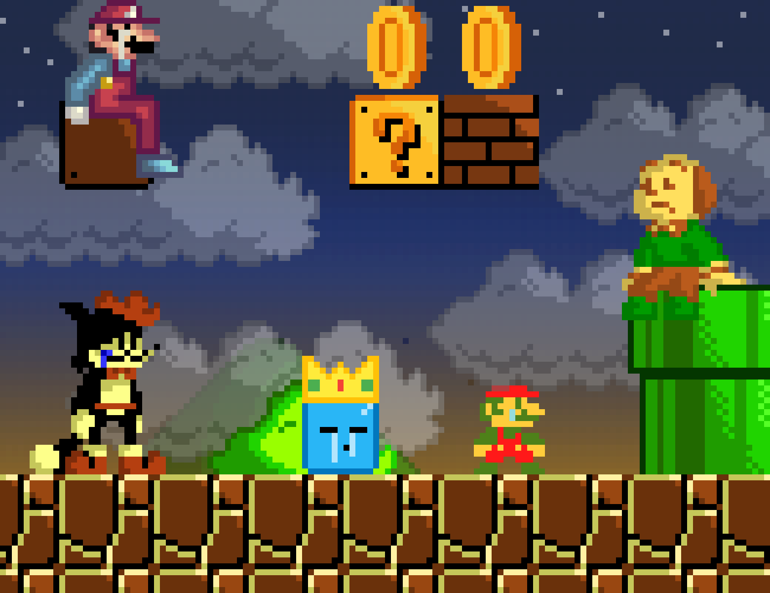 Pixilart - world of endless pain 😭😭😭😭😭😭😭 by Hygrit