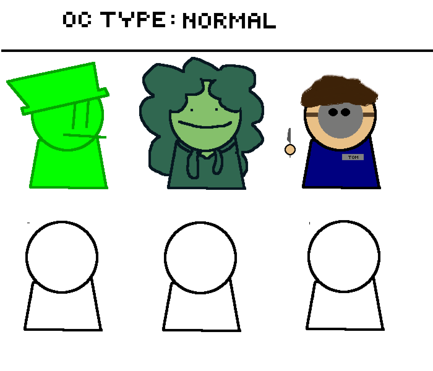 Pixilart - OC types by tomiseverywhere
