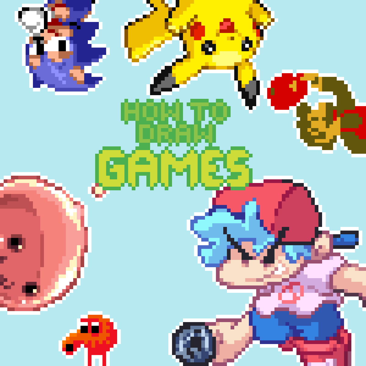 Pixilart - How to draw games logo remake. by RafaStudios2025