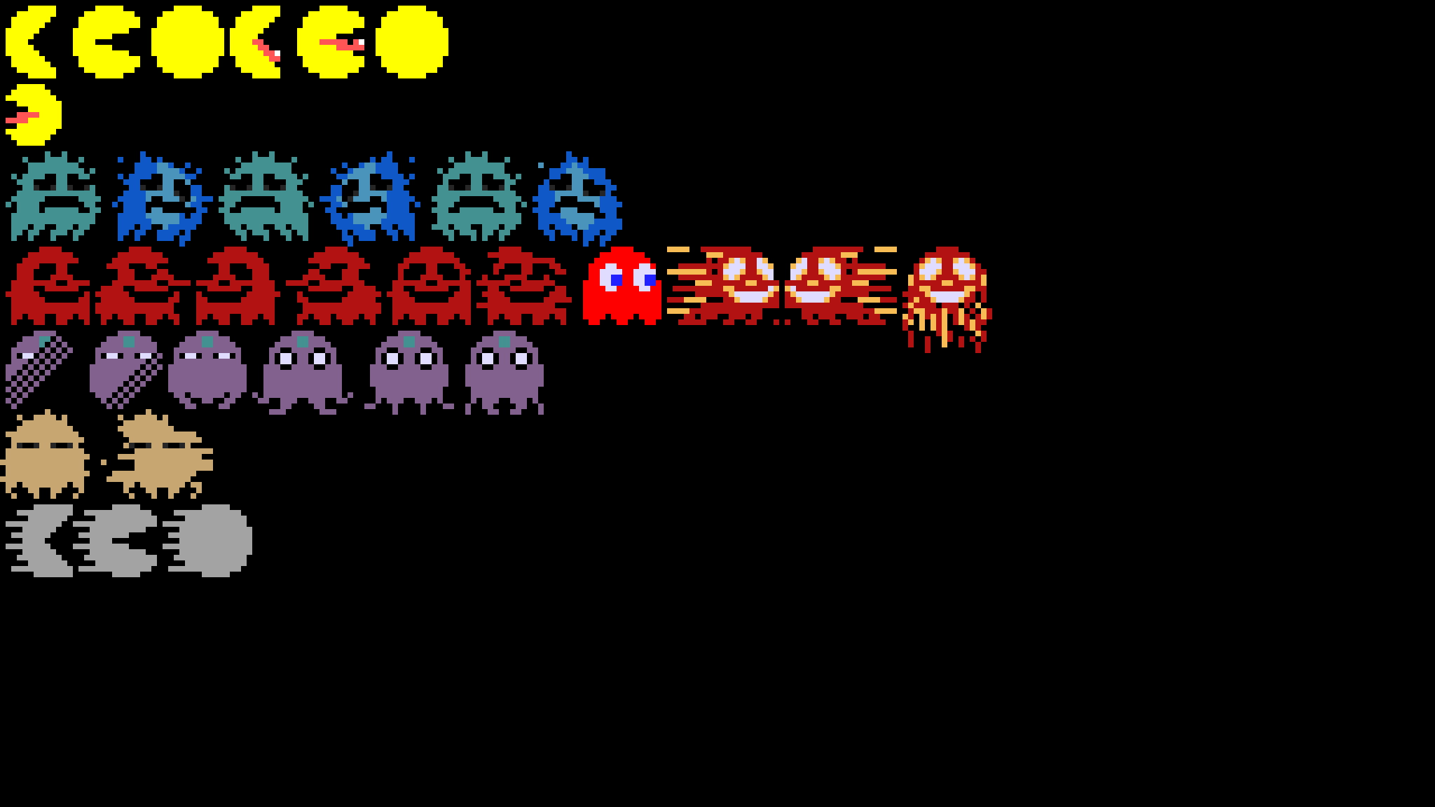 Pixilart - Pacm̬̦̩̹̌͢a̪͓̮̼͍̗͑̿ͫn̛̥͈ͅ sprites by RafaStudios2025