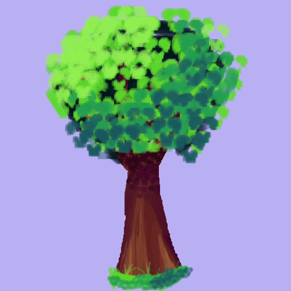 Pixilart - Le tree v2 by justaclock