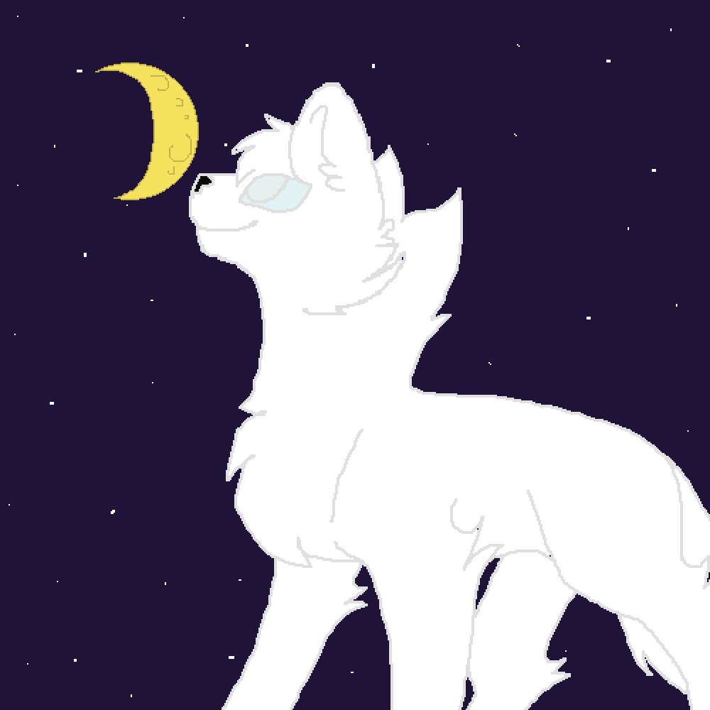 Pixilart - whitetail in starclan by Icicleandicy