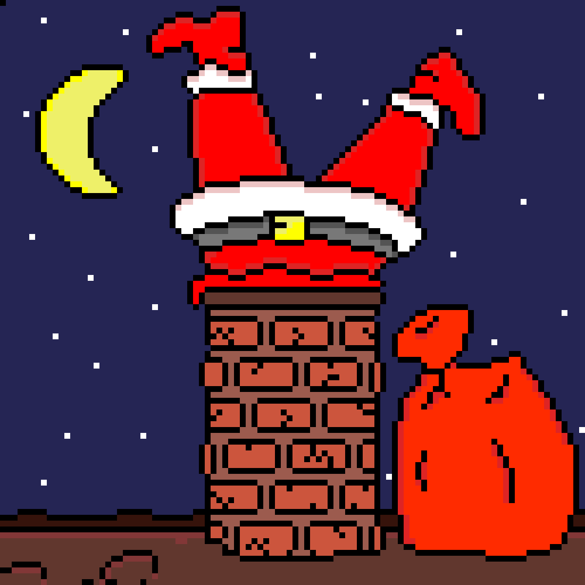 Pixilart - santa by 930274