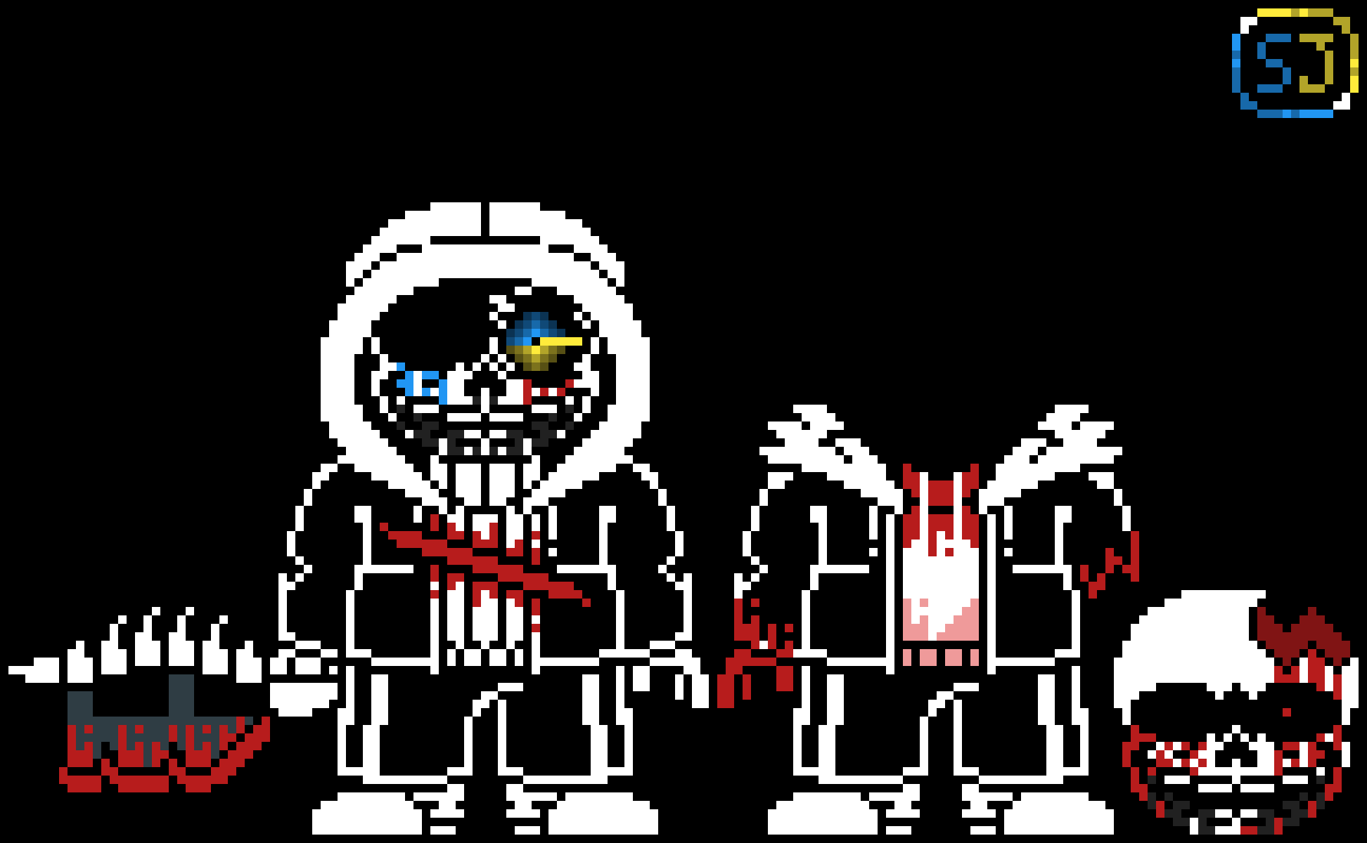 Pixilart - SJ!Mirrored Hunger Phase 3 by Scarejack556