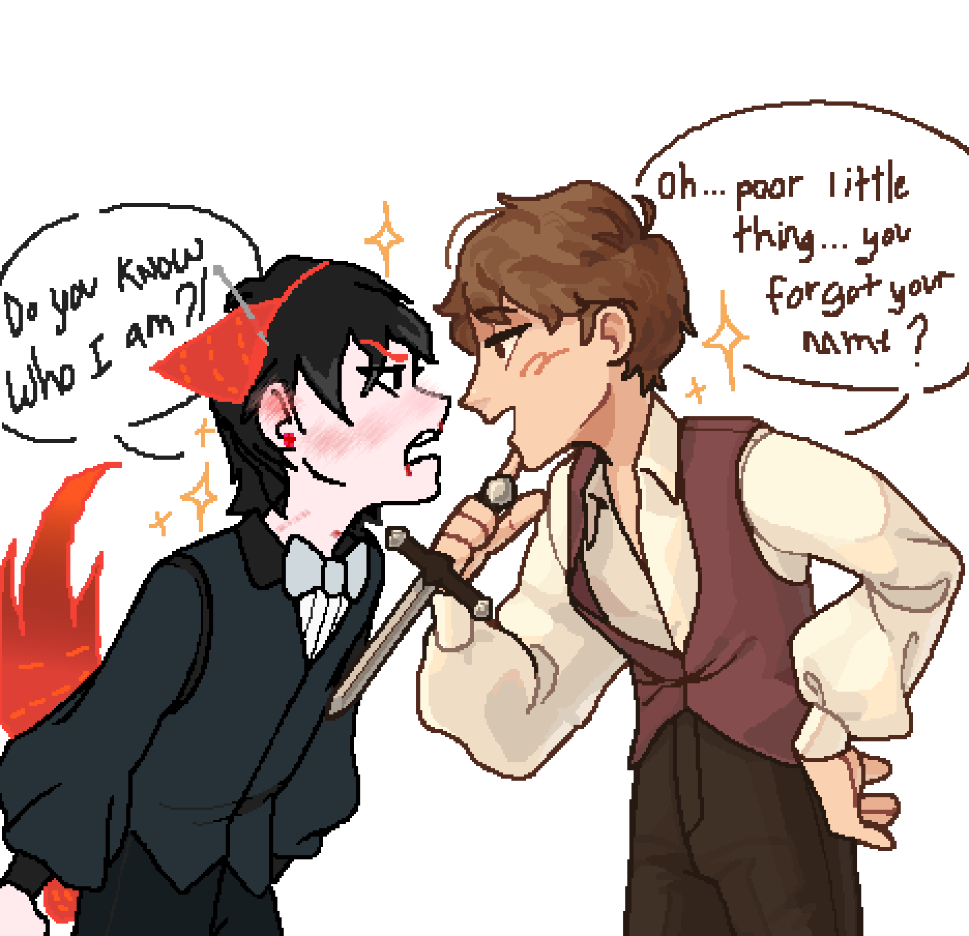 Pixilart - rowan and Alex by TwoTime