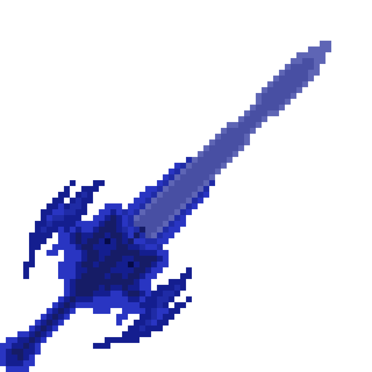 Pixilart - Cold ice sword by ValleThePainter