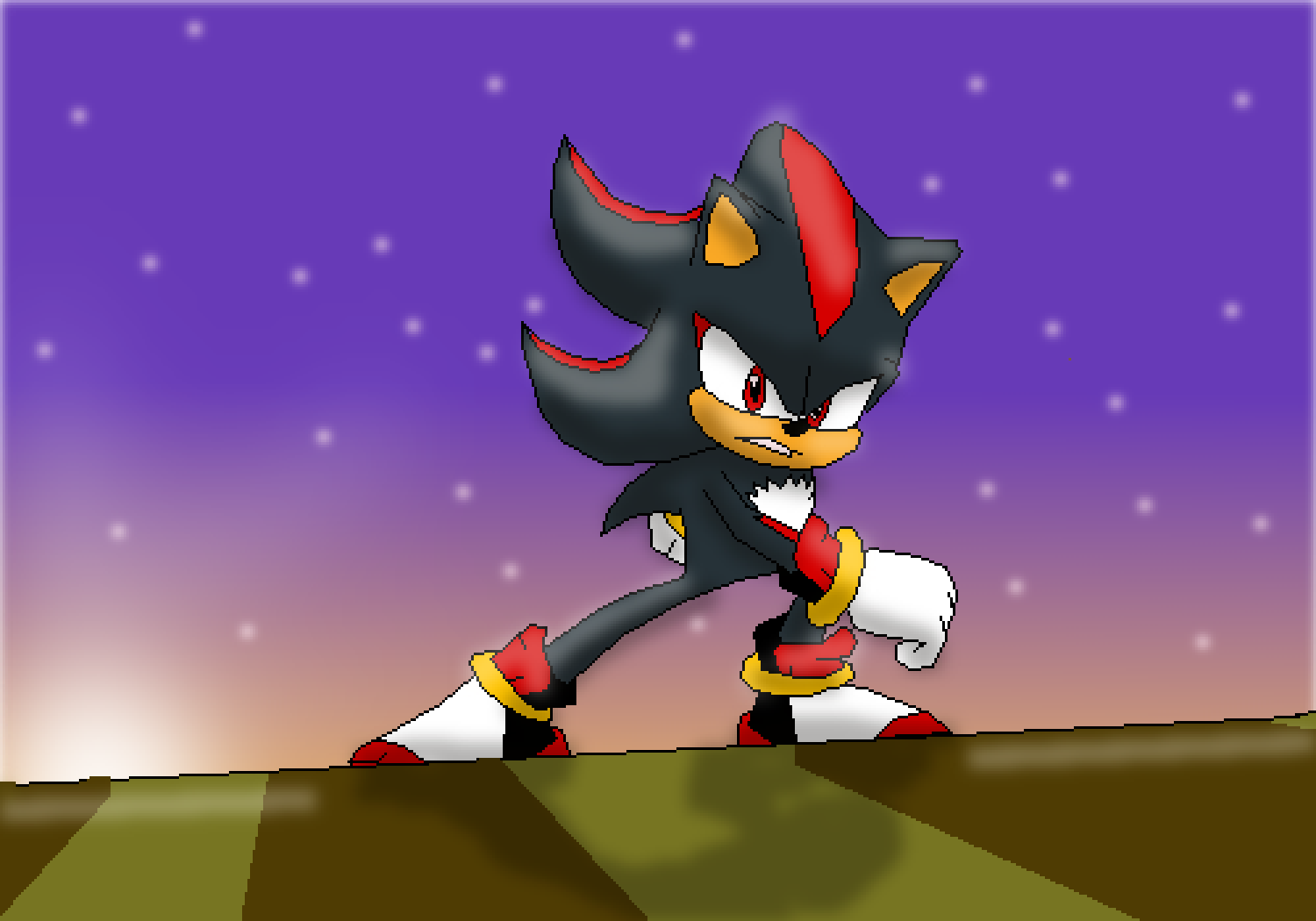 Pixilart - Sonic Prime Shadow by TAILS-THE-F0X