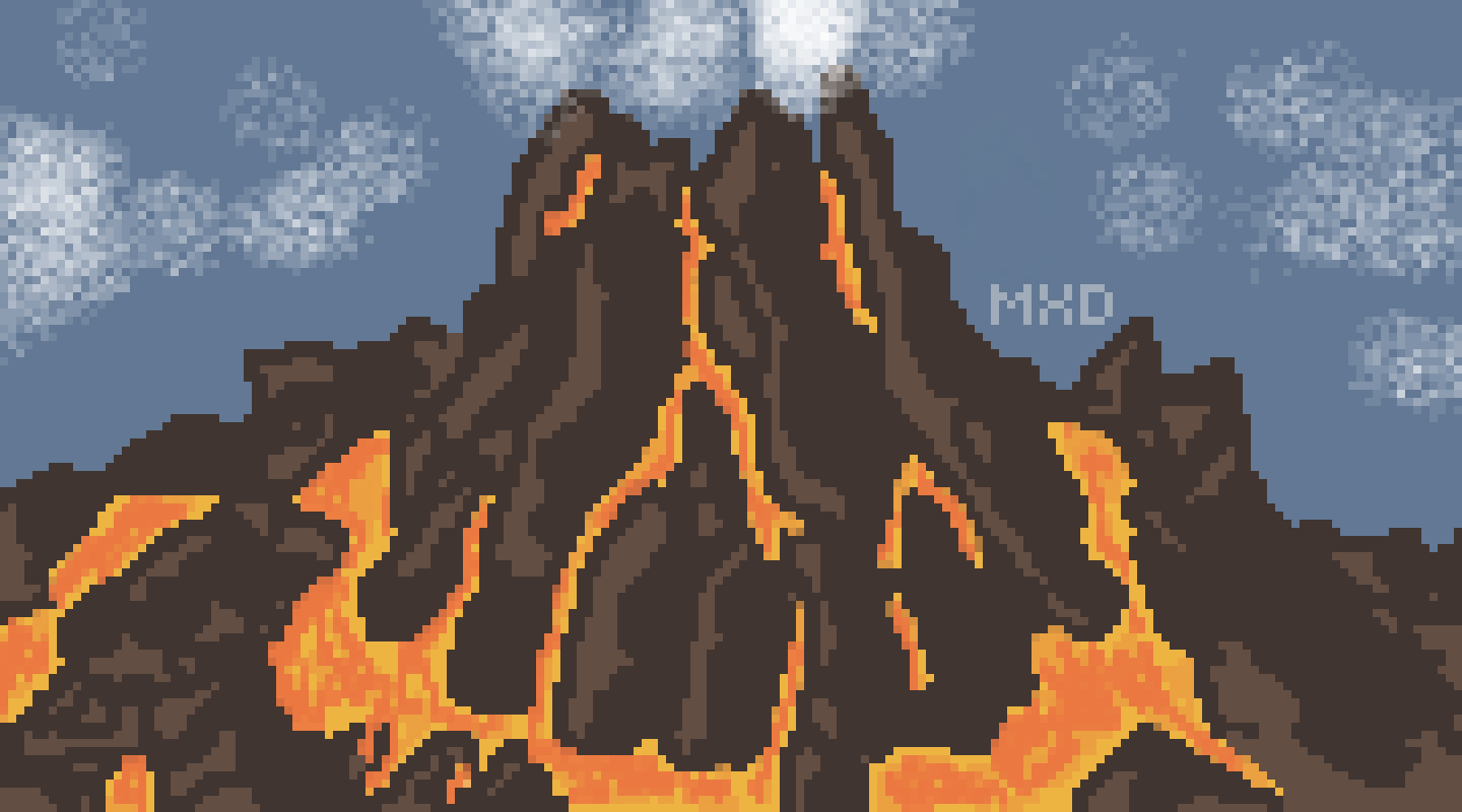 Pixilart - Death Mountain by MiminXD