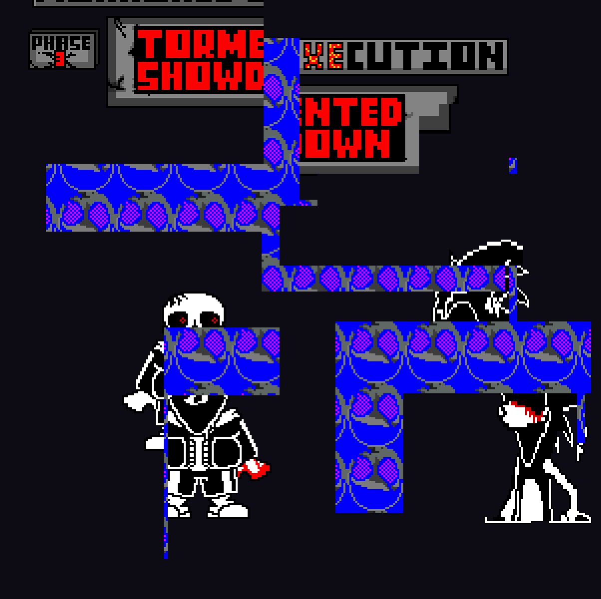 Pixilart - VHS sans vs Sonic exe by Sussysans