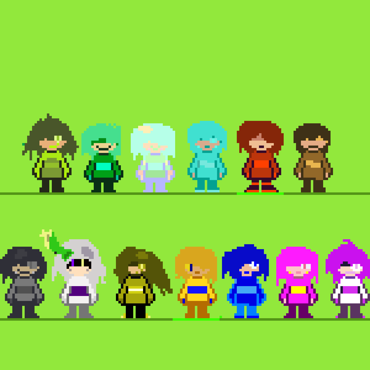 Pixilart - The Misfit Squad by Cosmogos