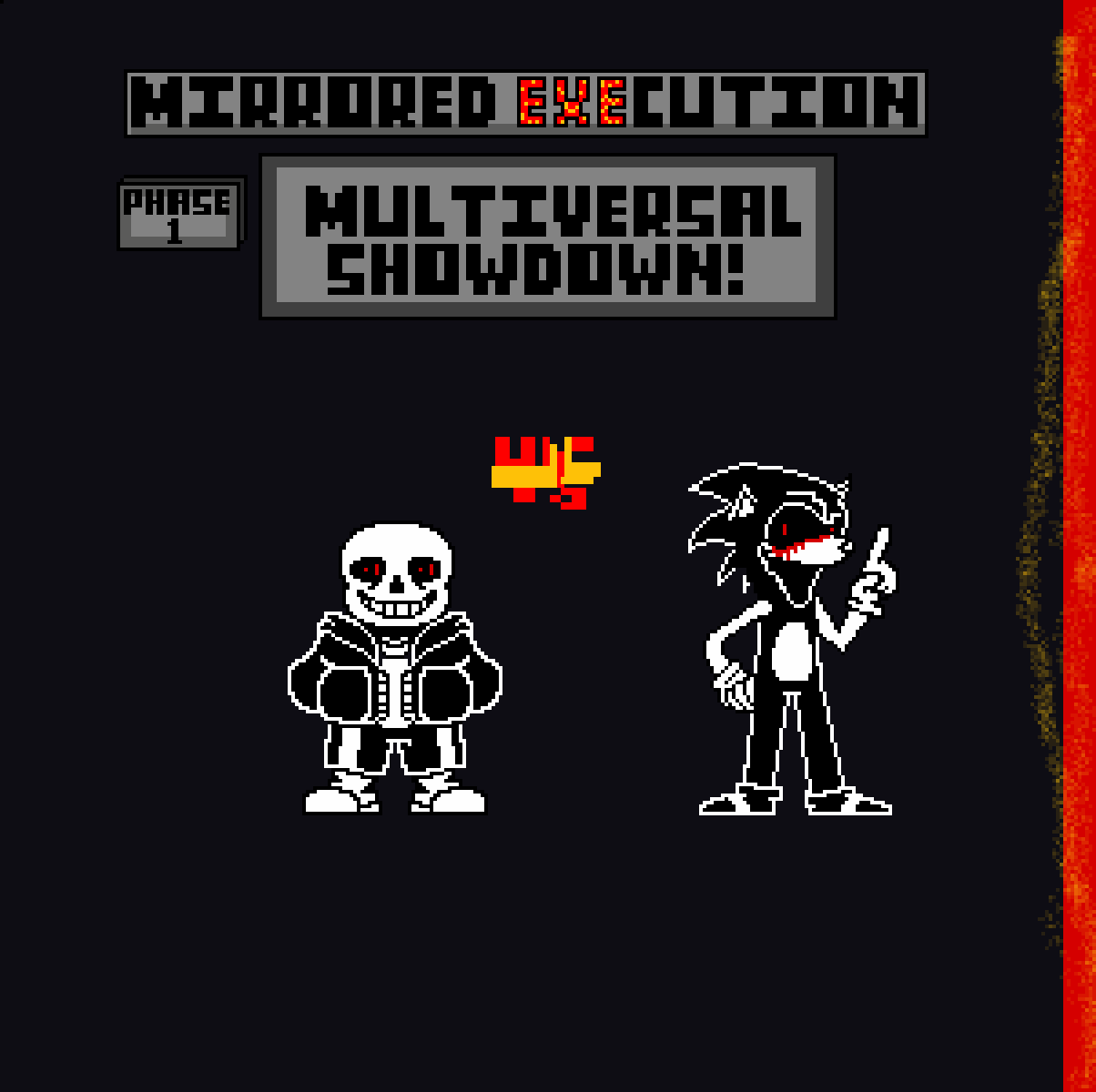 Pixilart - VHS sans vs Sonic exe by Sussysans