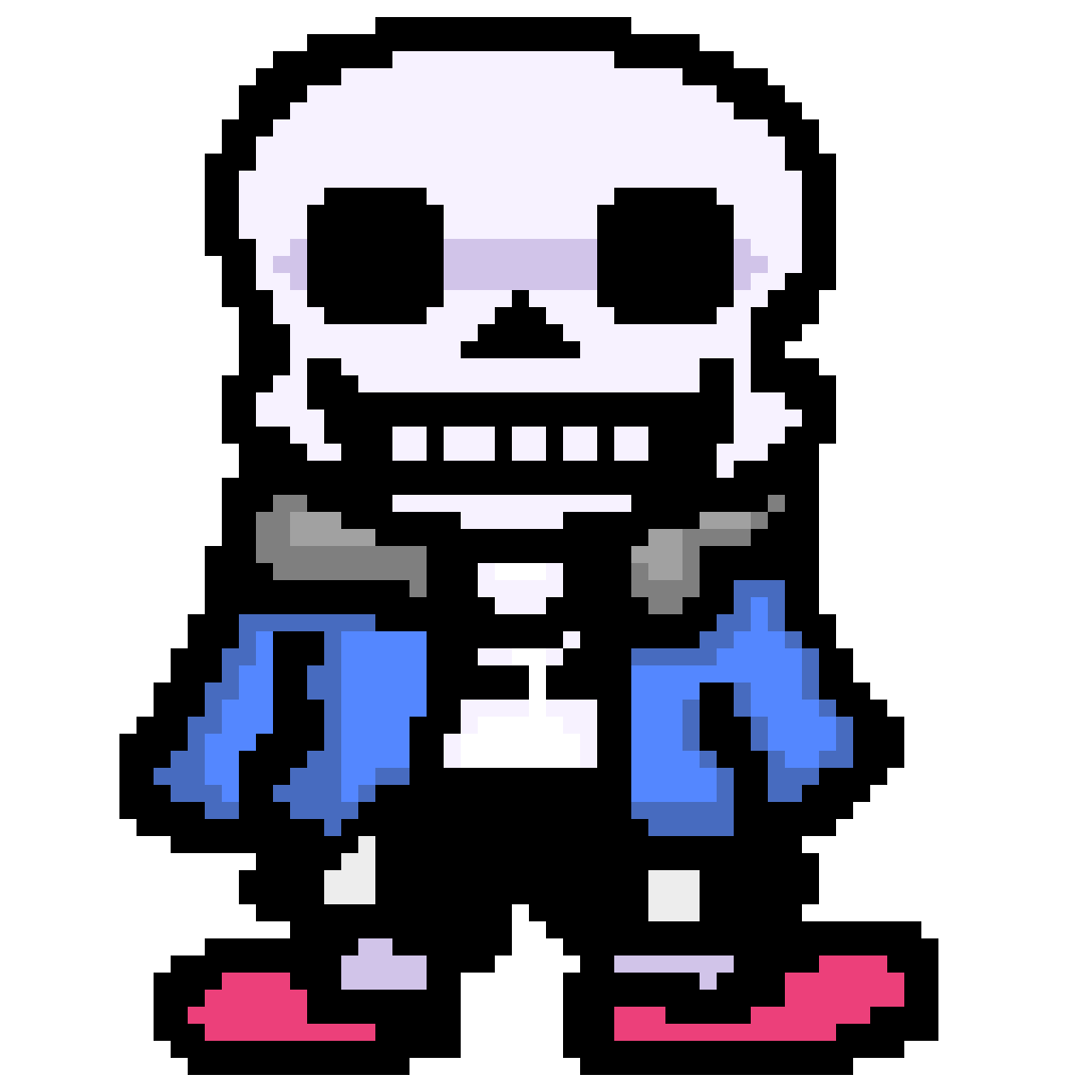 Pixilart - Sans ow sprite but remade by Sanswich95