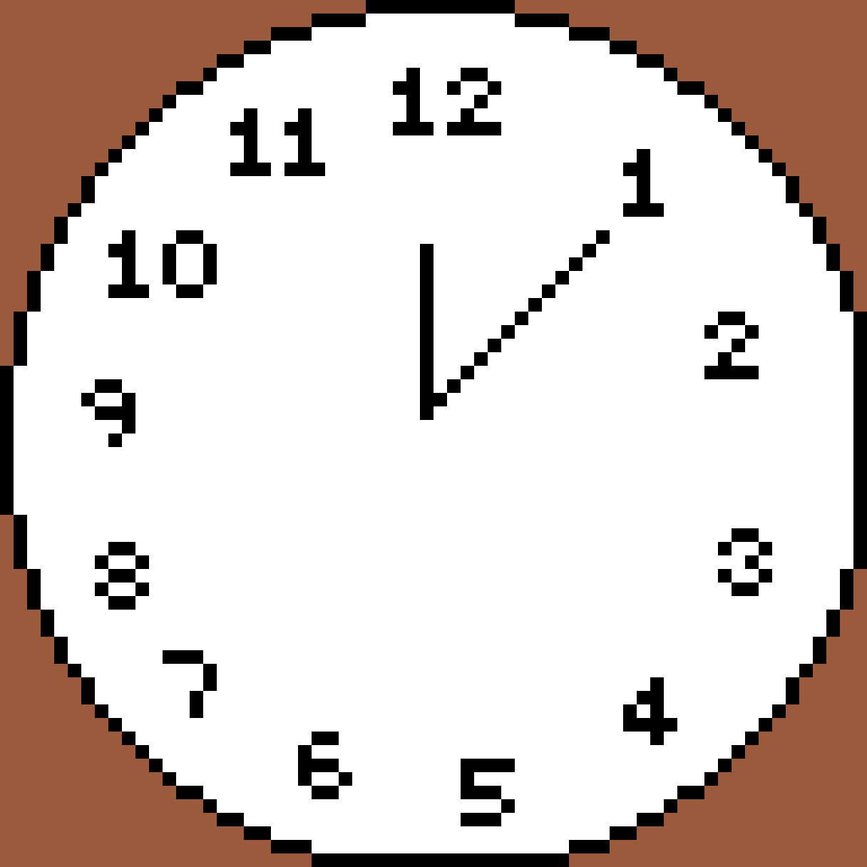 Pixilart - working clock by AAjessa25 Pixilart - working clock by AAjessa25