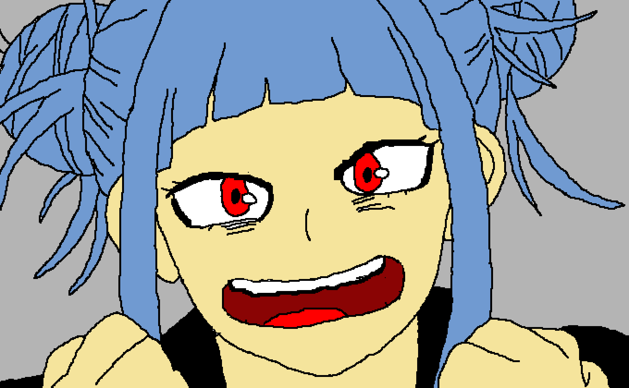 Pixilart - toga himiko base by murdoc-niccals6