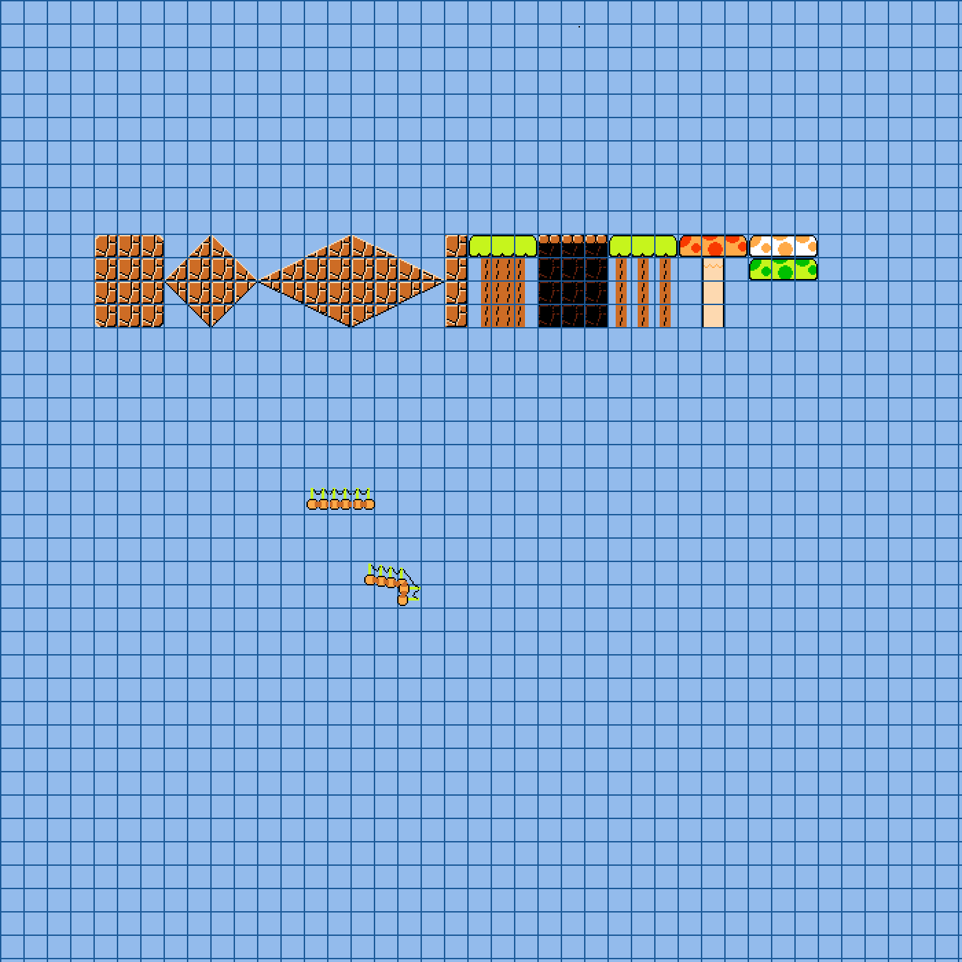 Pixilart - [Super Mario bros Re-Retro] mario exe Retelling blocks by ...