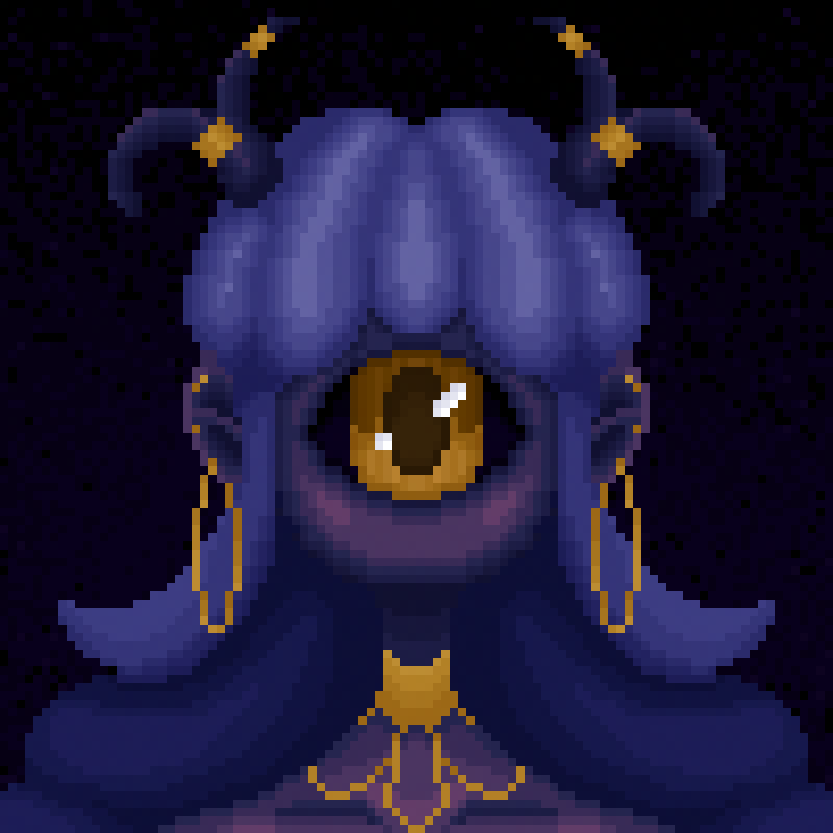 Pixilart - Golden Eye OC by FishFood4Though