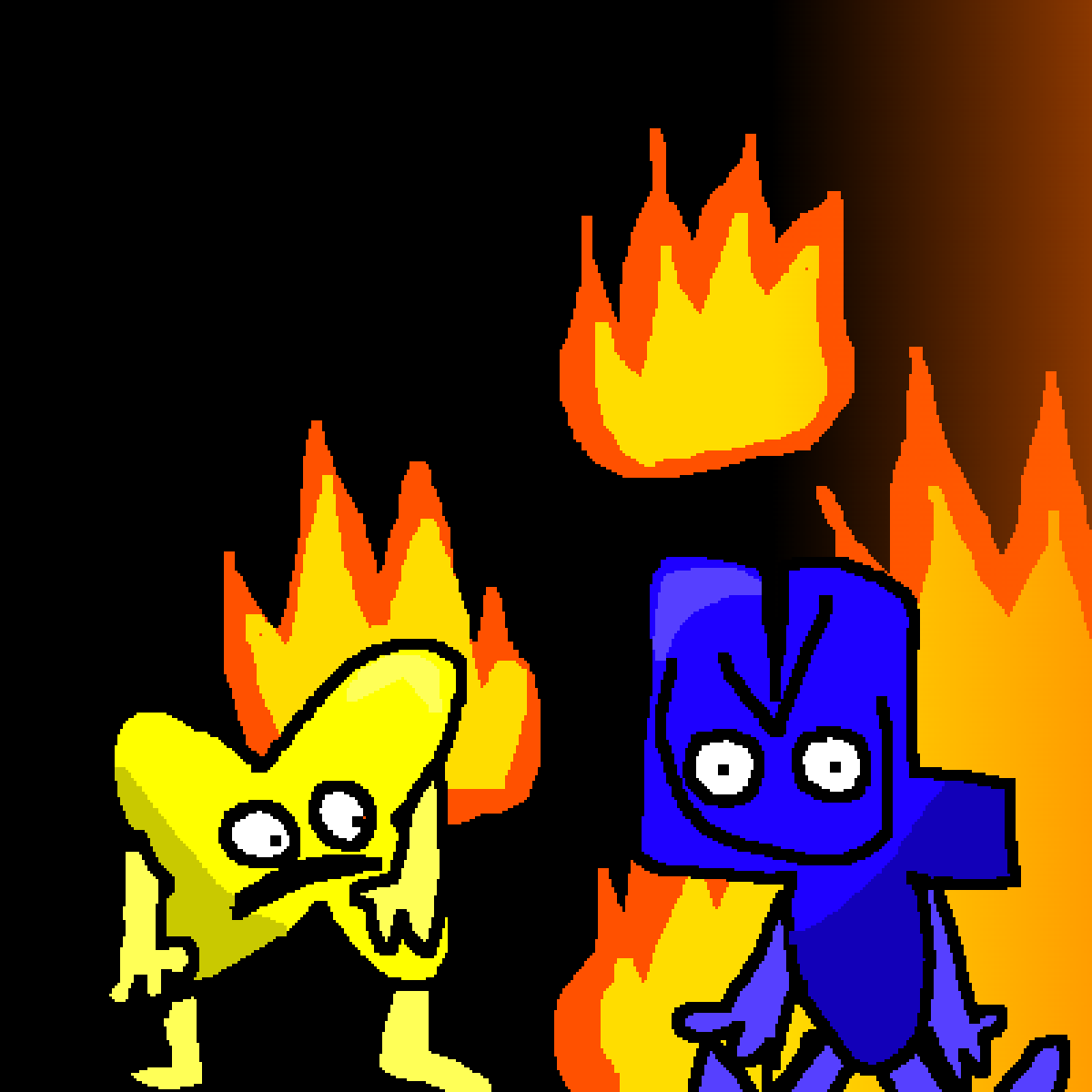 Pixilart - Four committed Arson by Bru-39