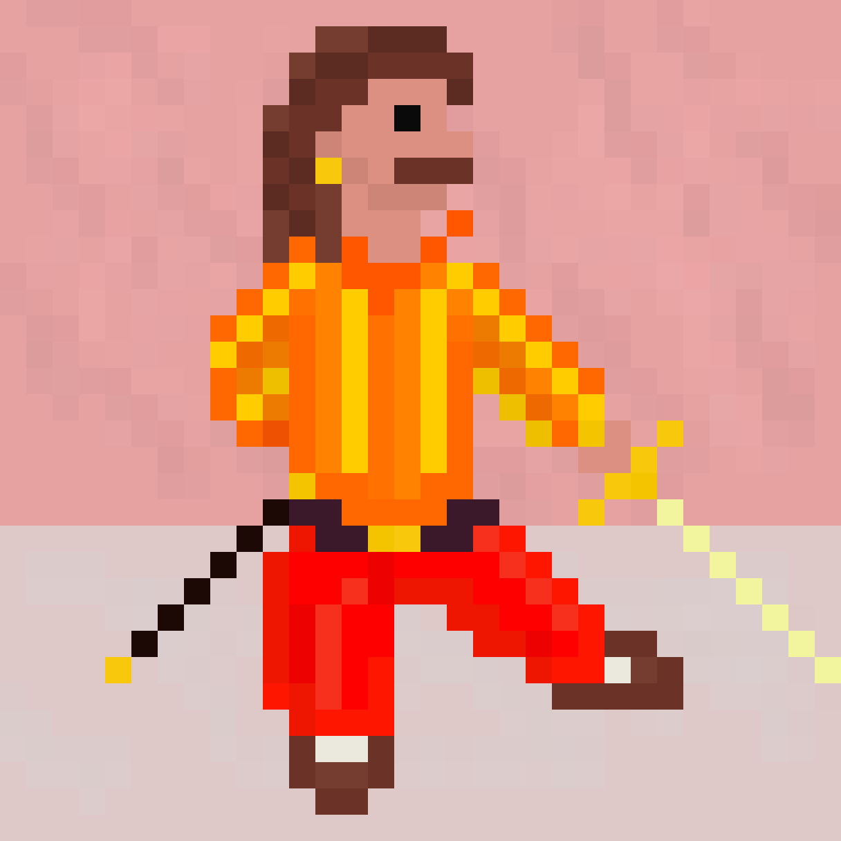 Pixilart - Human duelist by troublemacos