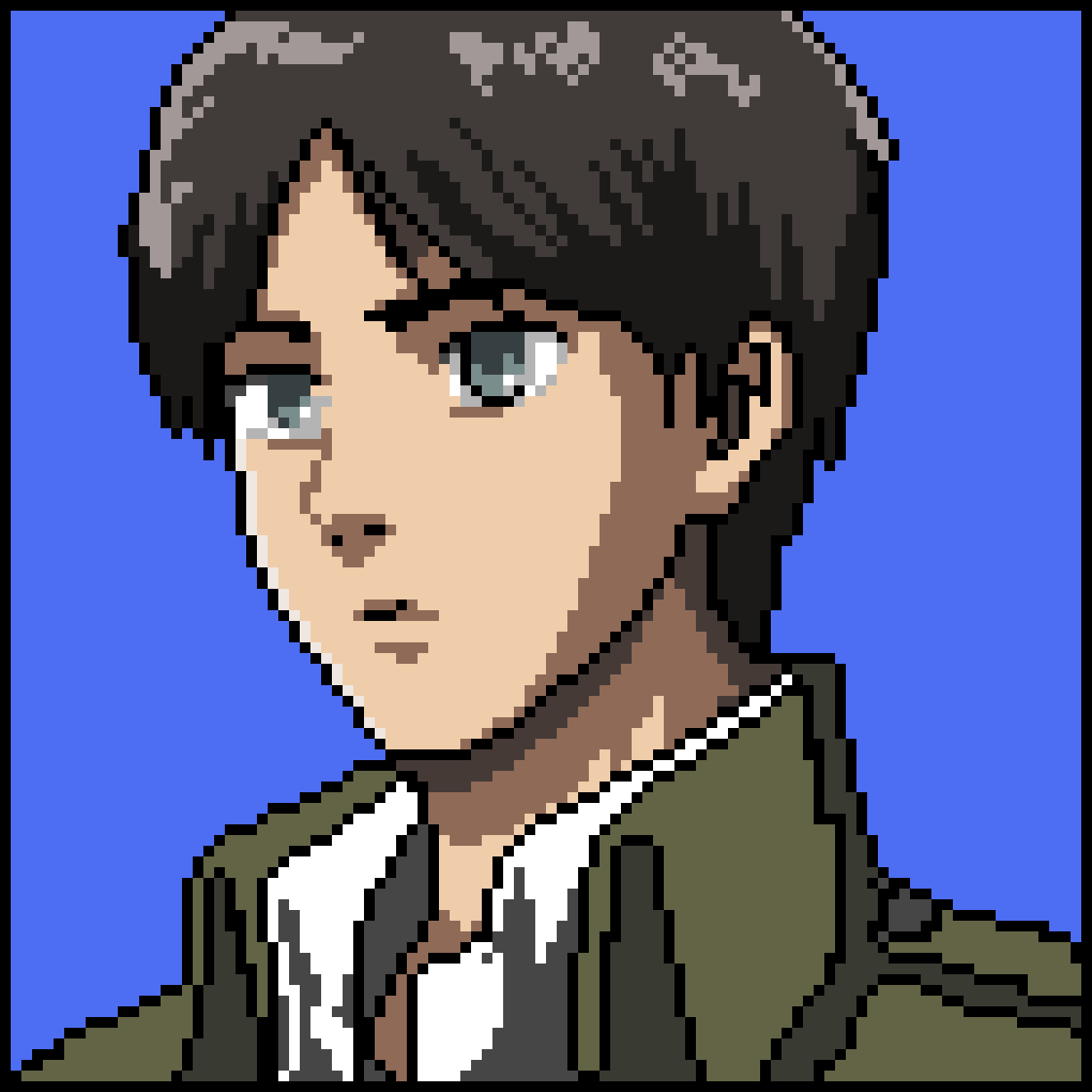 Pixilart - #88 Eren Jaeger - Shingeki No Kyojin by NicoKiss