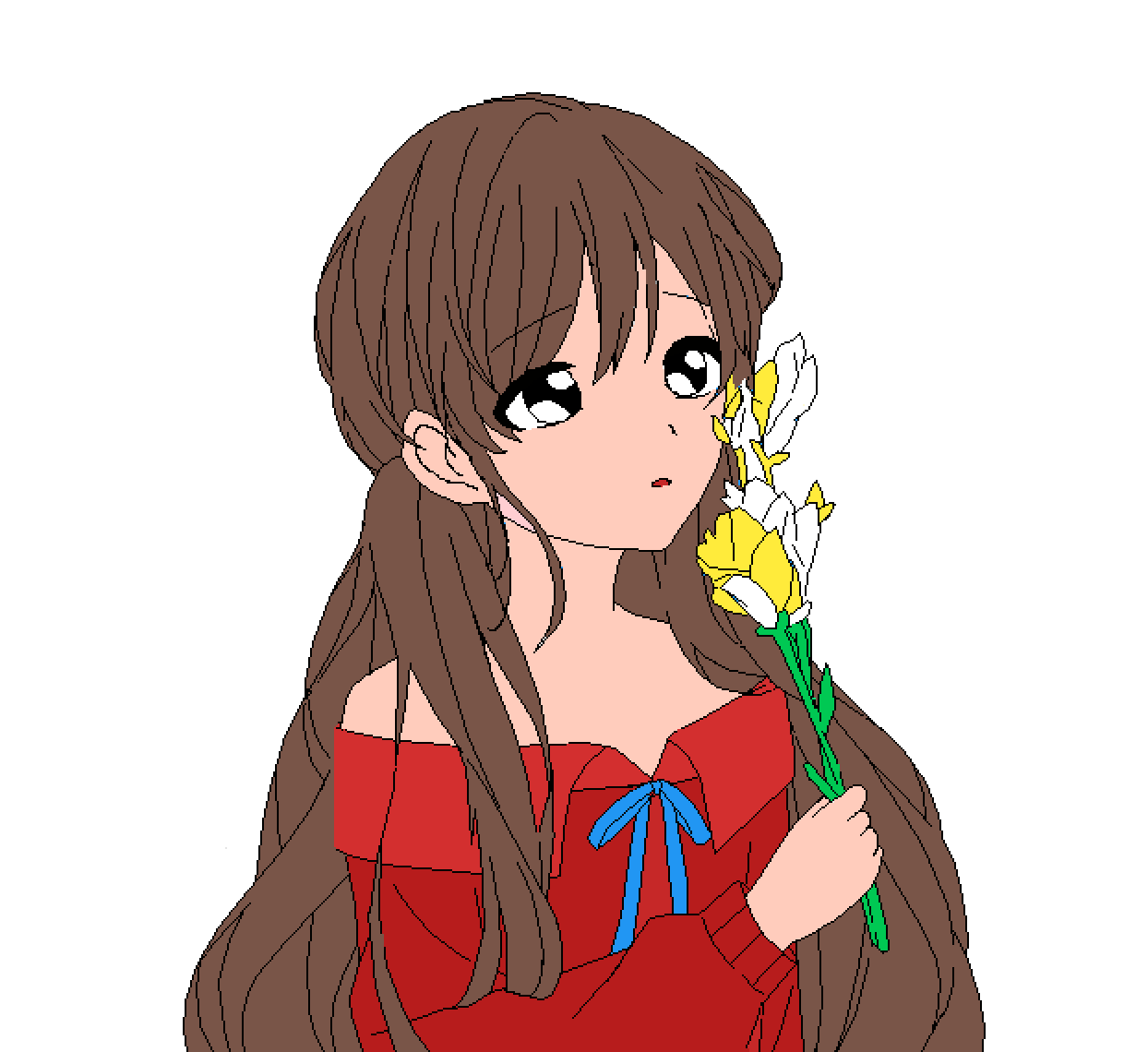 Pixilart - ANIME GIRL BASE by Liyacrystal3