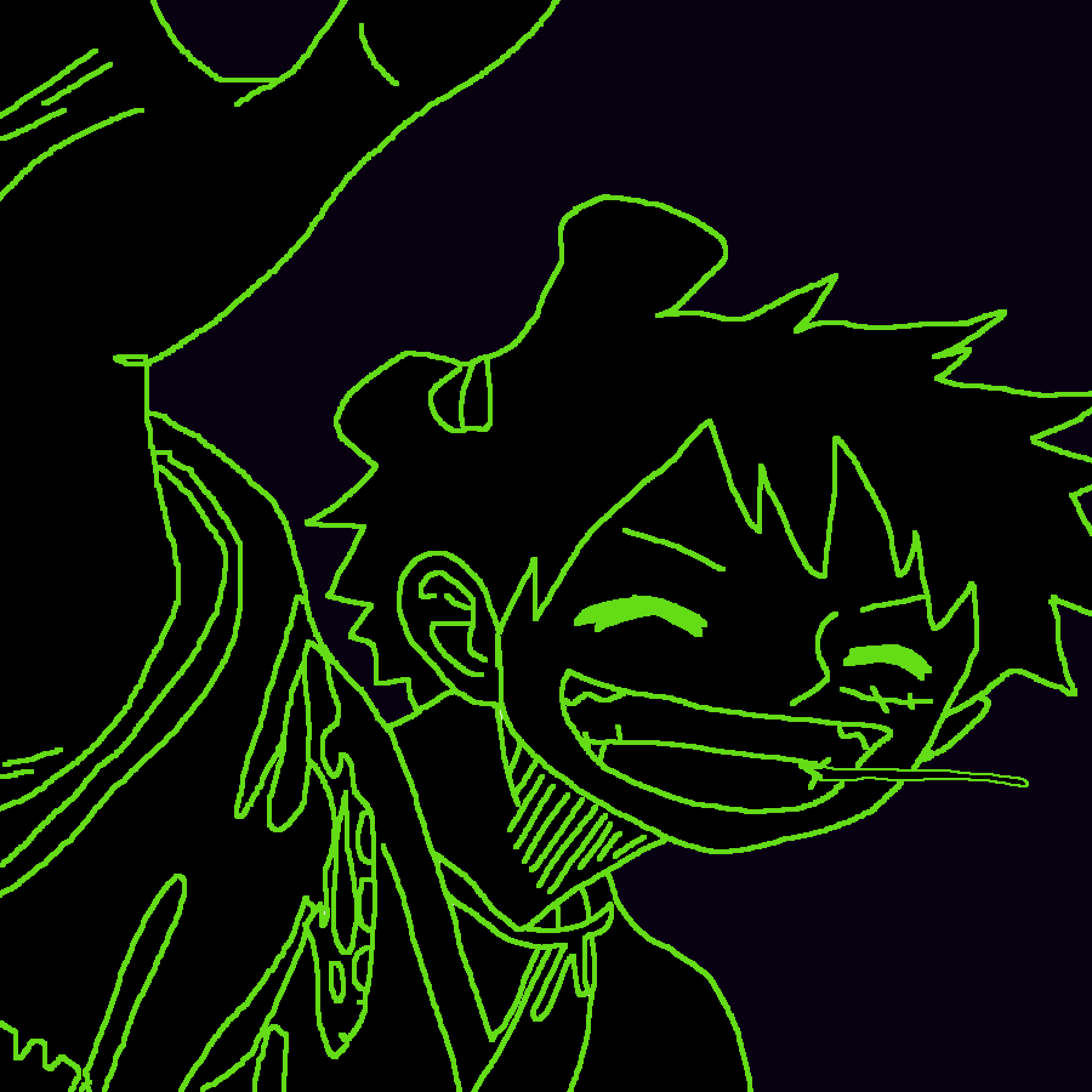 Monkey D Luffy Contest - Pixilart