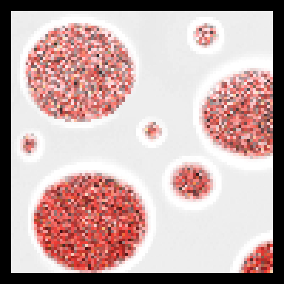 Pixilart - Red Static Bubbles by art09
