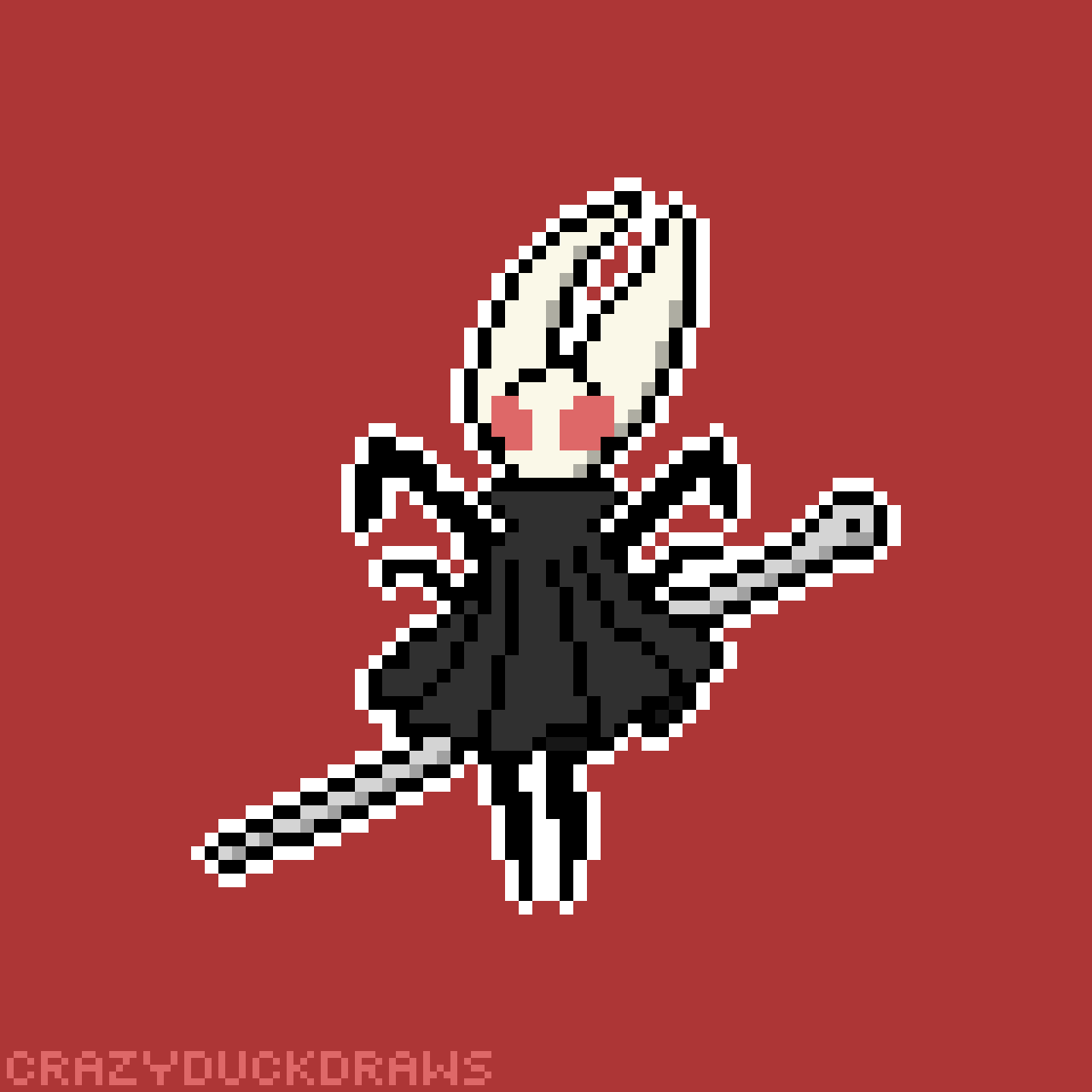 Pixilart - Hornet (Holow Knite Nightmare Arc) by CrazyduckDraws