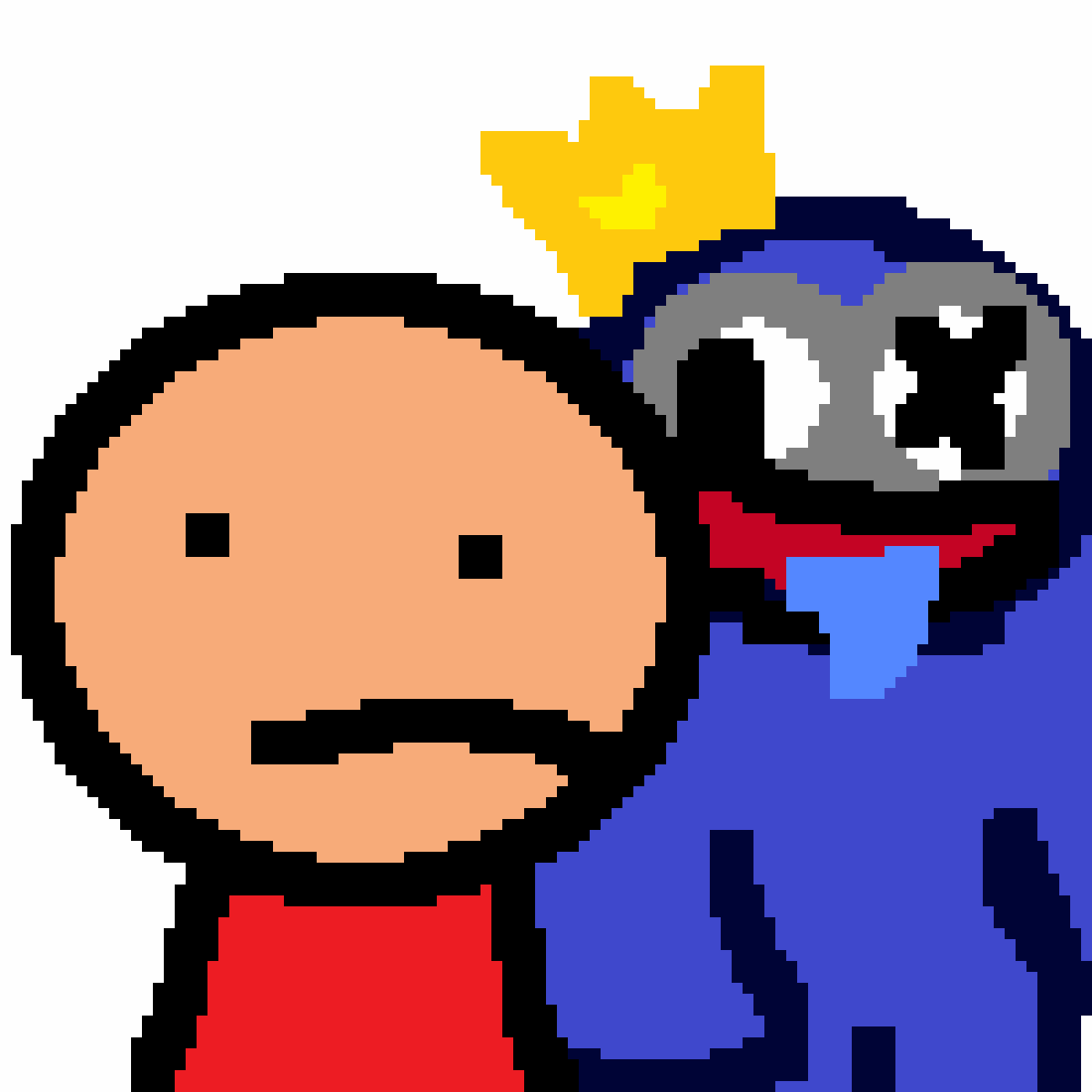 Pixilart - Rainbow friends by Amoogus-sus