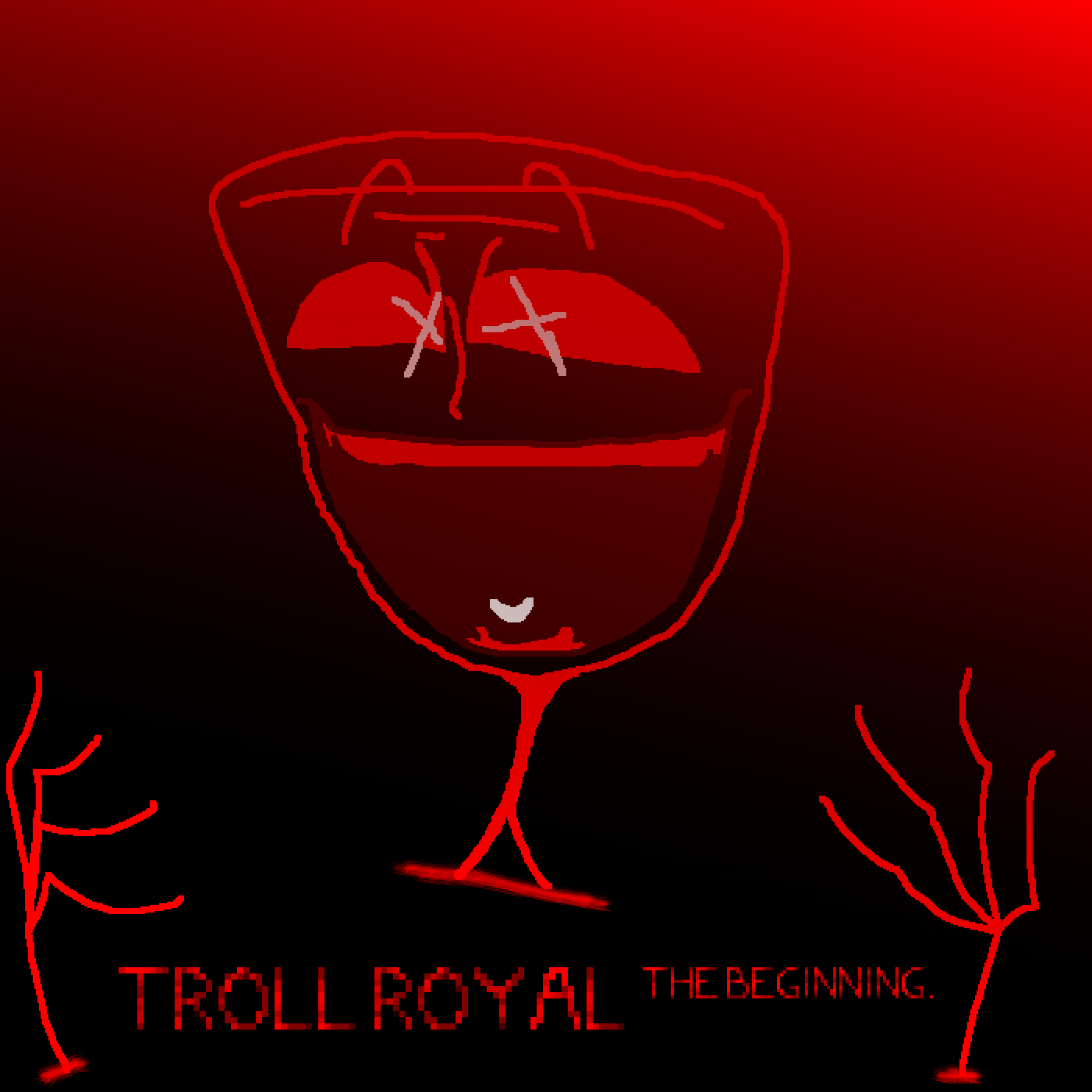 Pixilart - TROLL ROYAL by Skittle-bittle