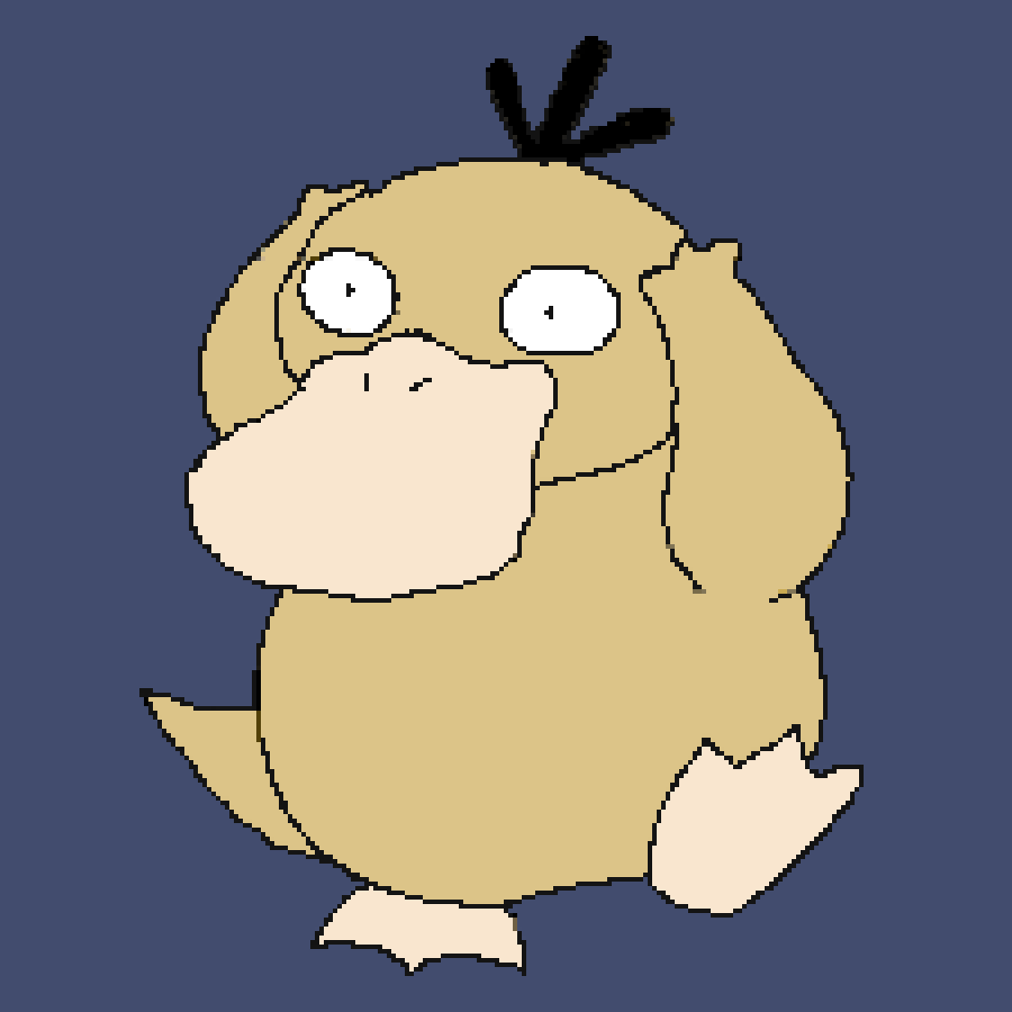 Pixilart - Psyduck by That-One-Guy-ac
