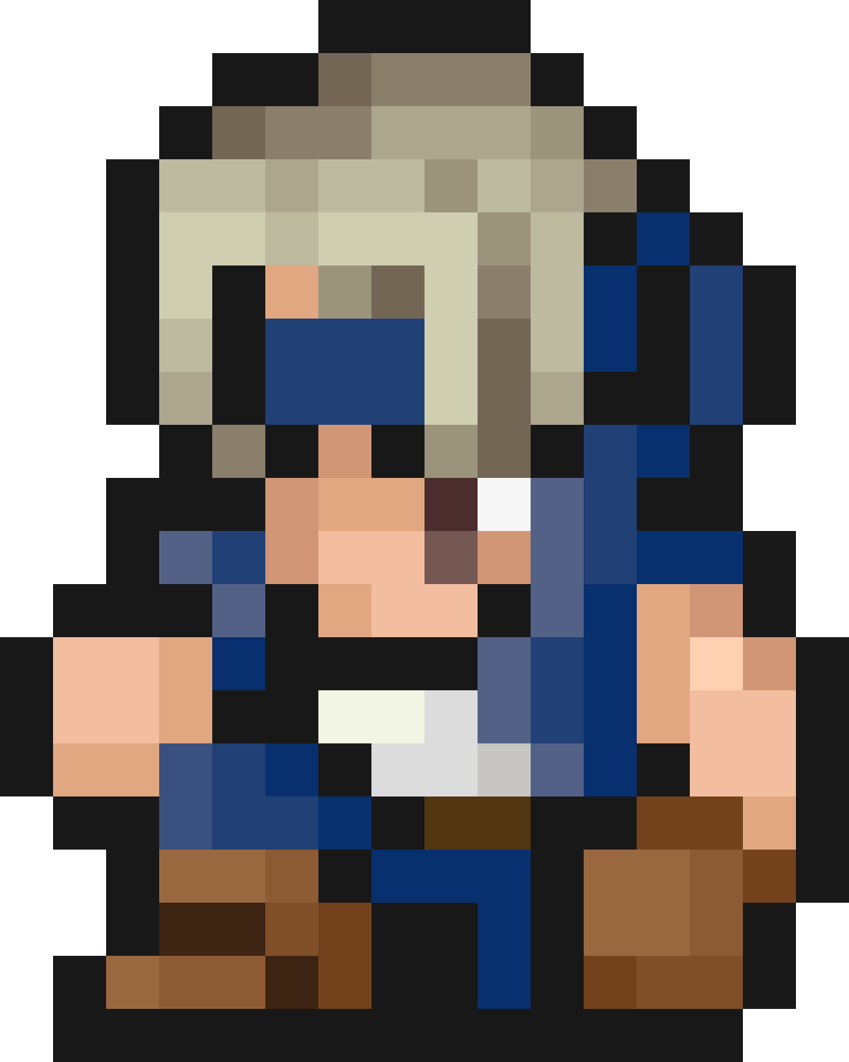 Pixilart - FFVI - Locke Cole 10 by DKJF-Pixel