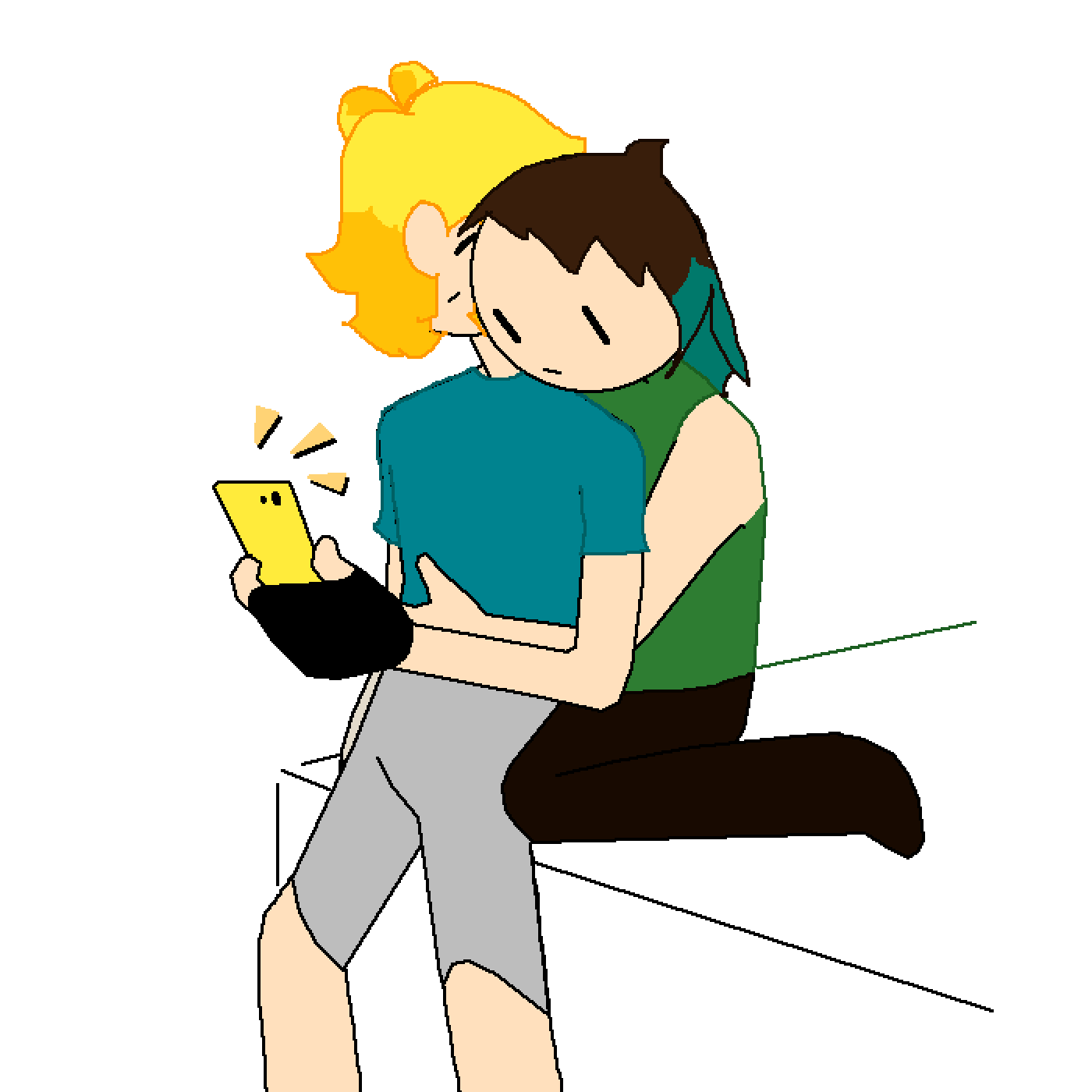 Pixilart - comfie by theNonbinarybug