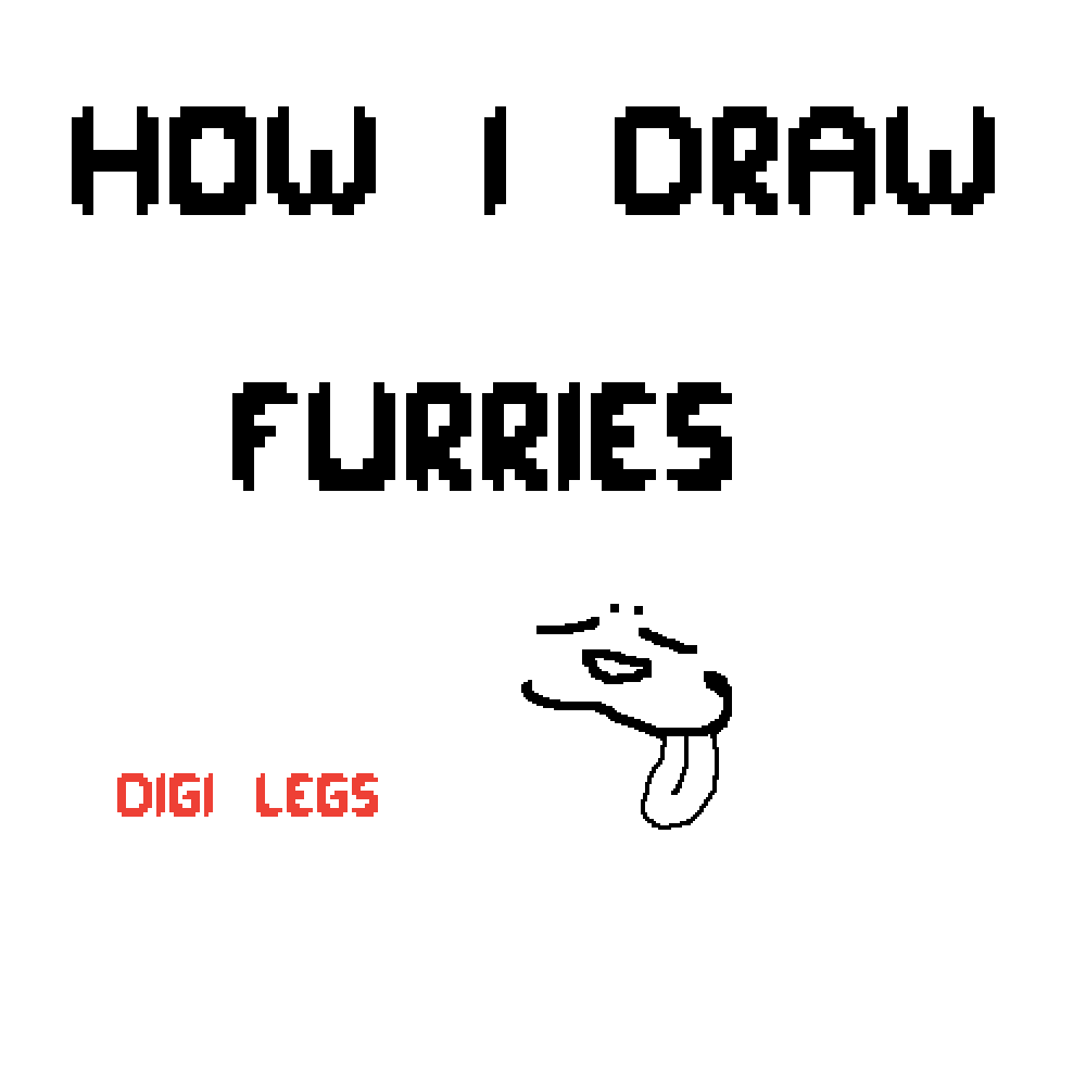 Pixilart - DIGIGRADE FURRY LEG TUT by CrystalKitten27
