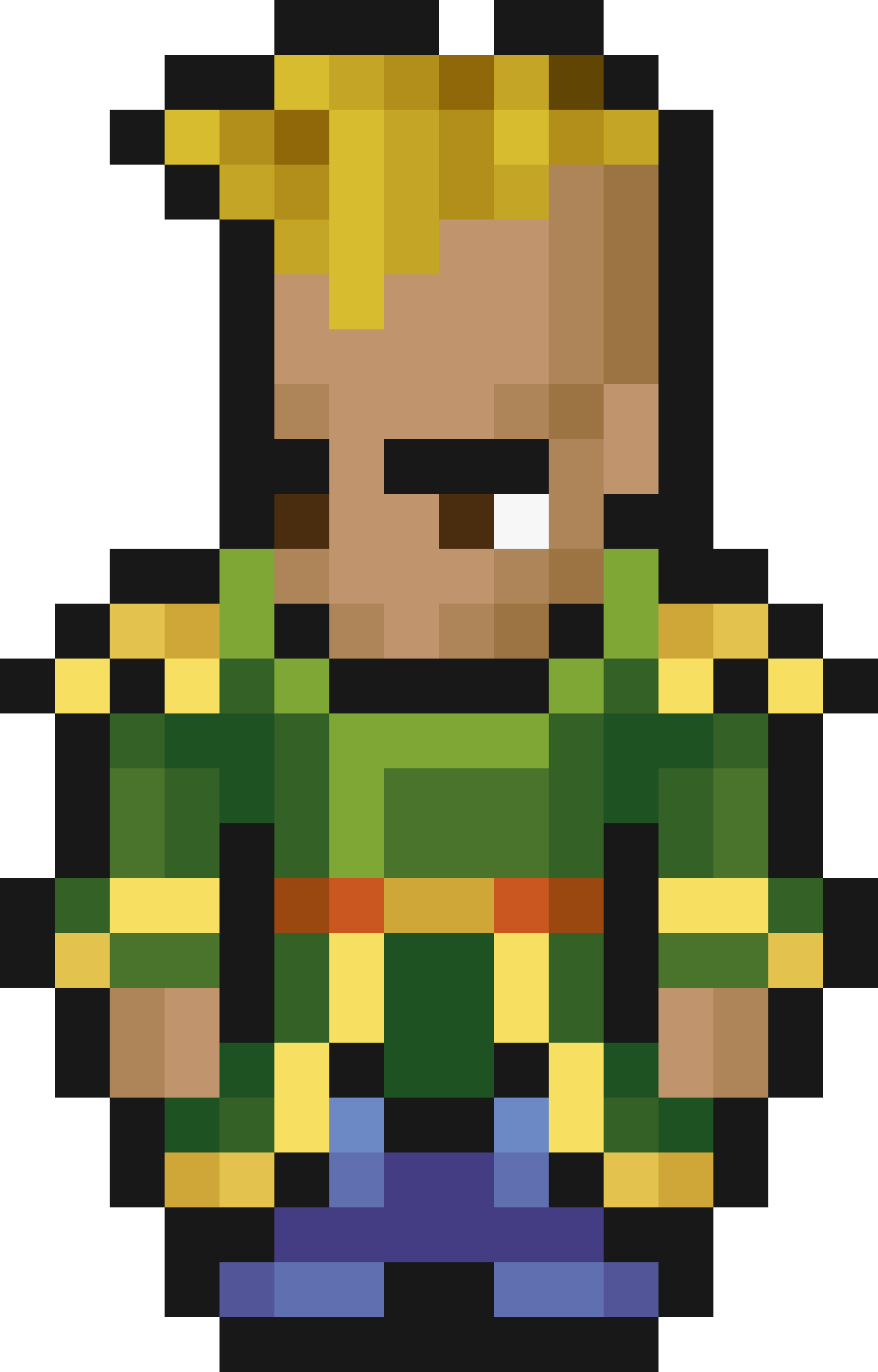 Pixilart - FFVI - NPC General Leo Christophe 06 by DKJF-Pixel