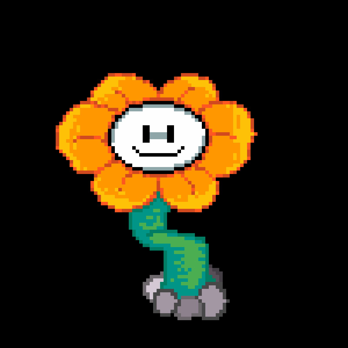 Pixilart - flowey gif by Saikiissac