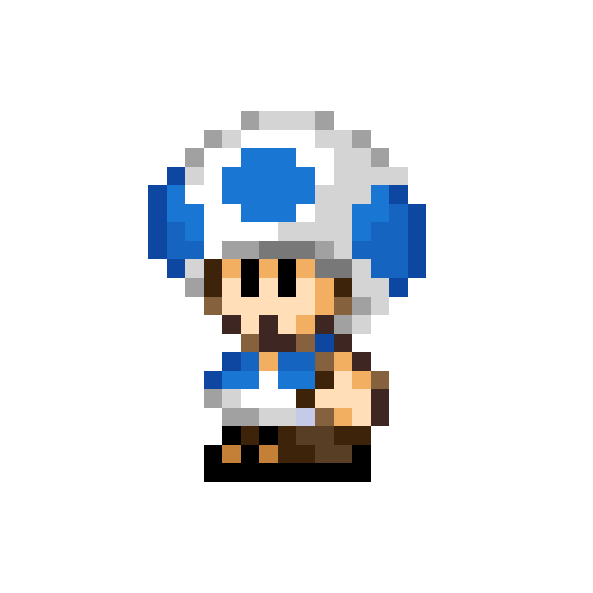 Pixilart - Super Mario Maker 2 Toad SMW Sprite edit by Matthew2013