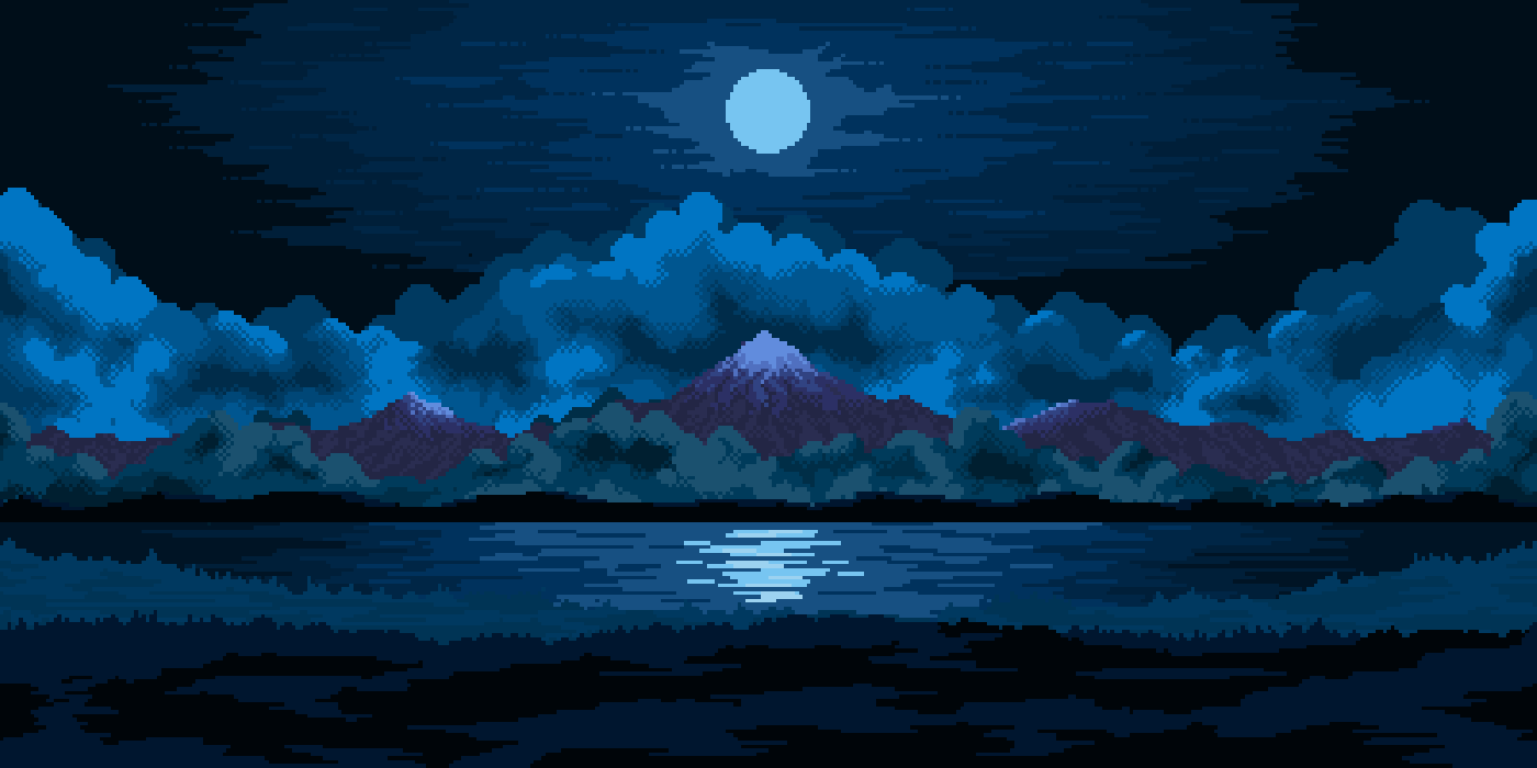 Pixilart - Calm Night by barn-owllys