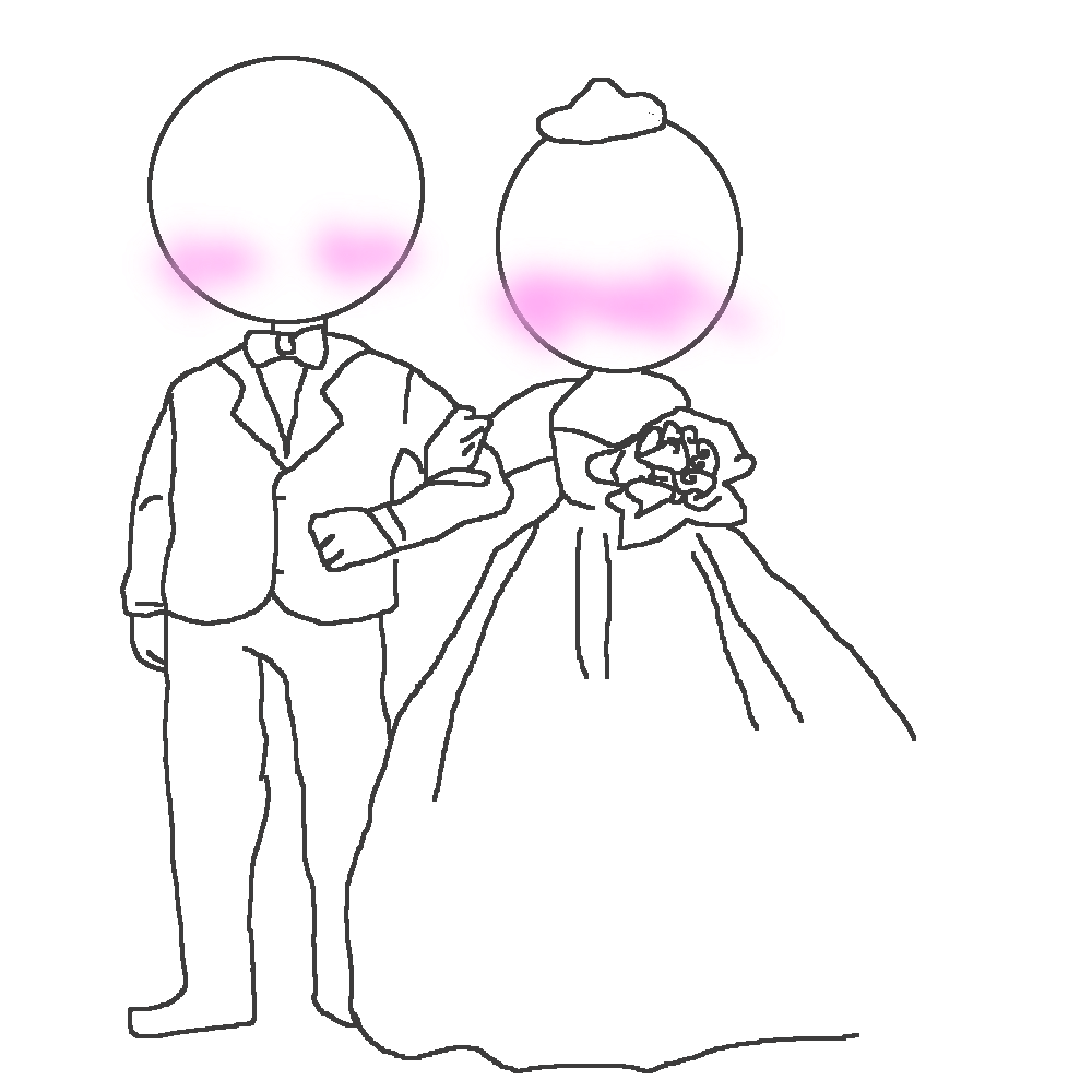 Pixilart - wedding base!^^ by TRANSBTCH