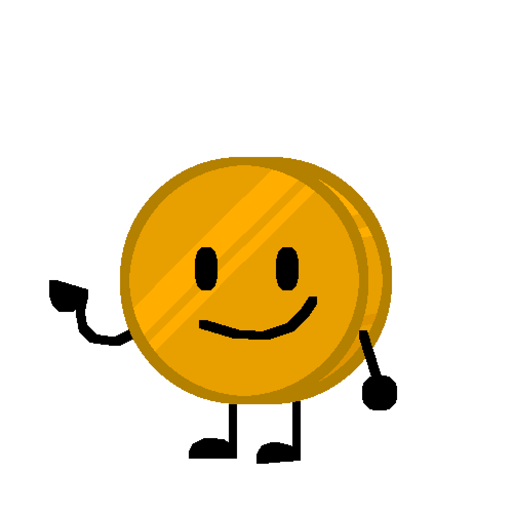 Pixilart - BFDIA Coiny by UntitledPixel