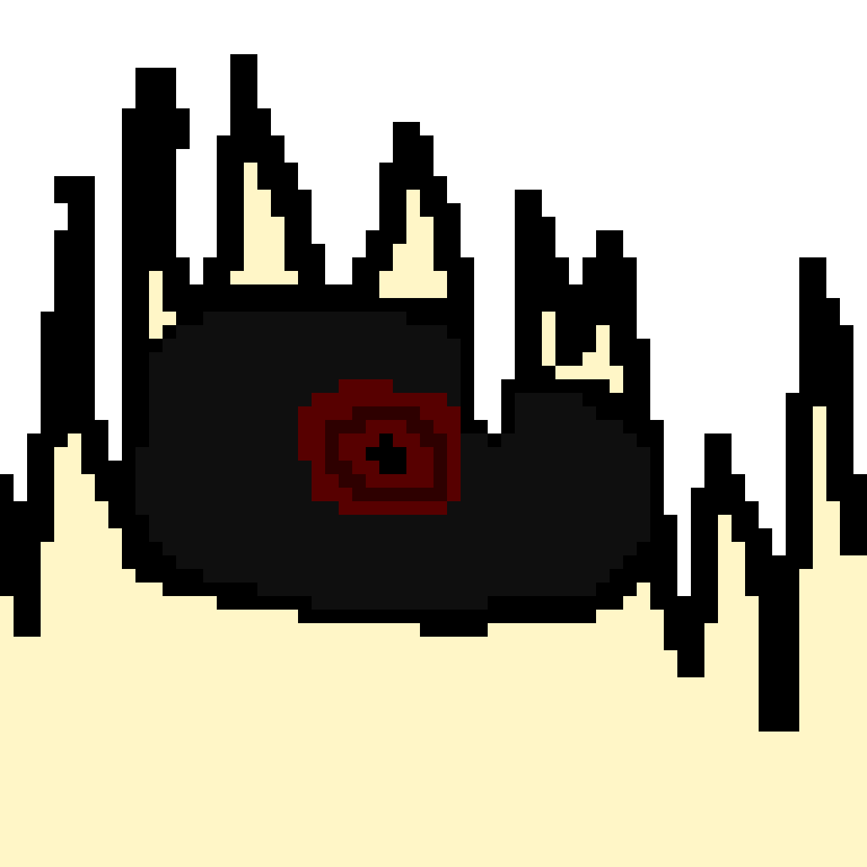 Pixilart - Kaneki Ghoul Eye by OtakuGod06