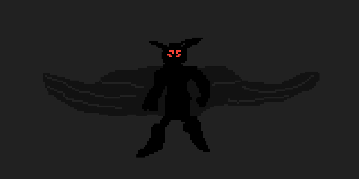 Pixilart - Mothman by Binkerton