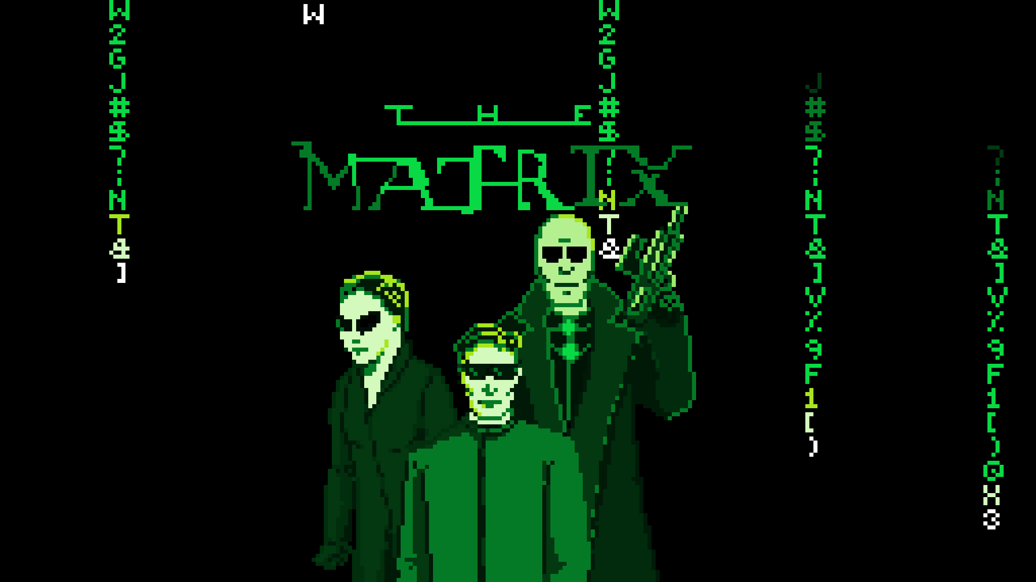 Pixilart - the matrix by ecderha
